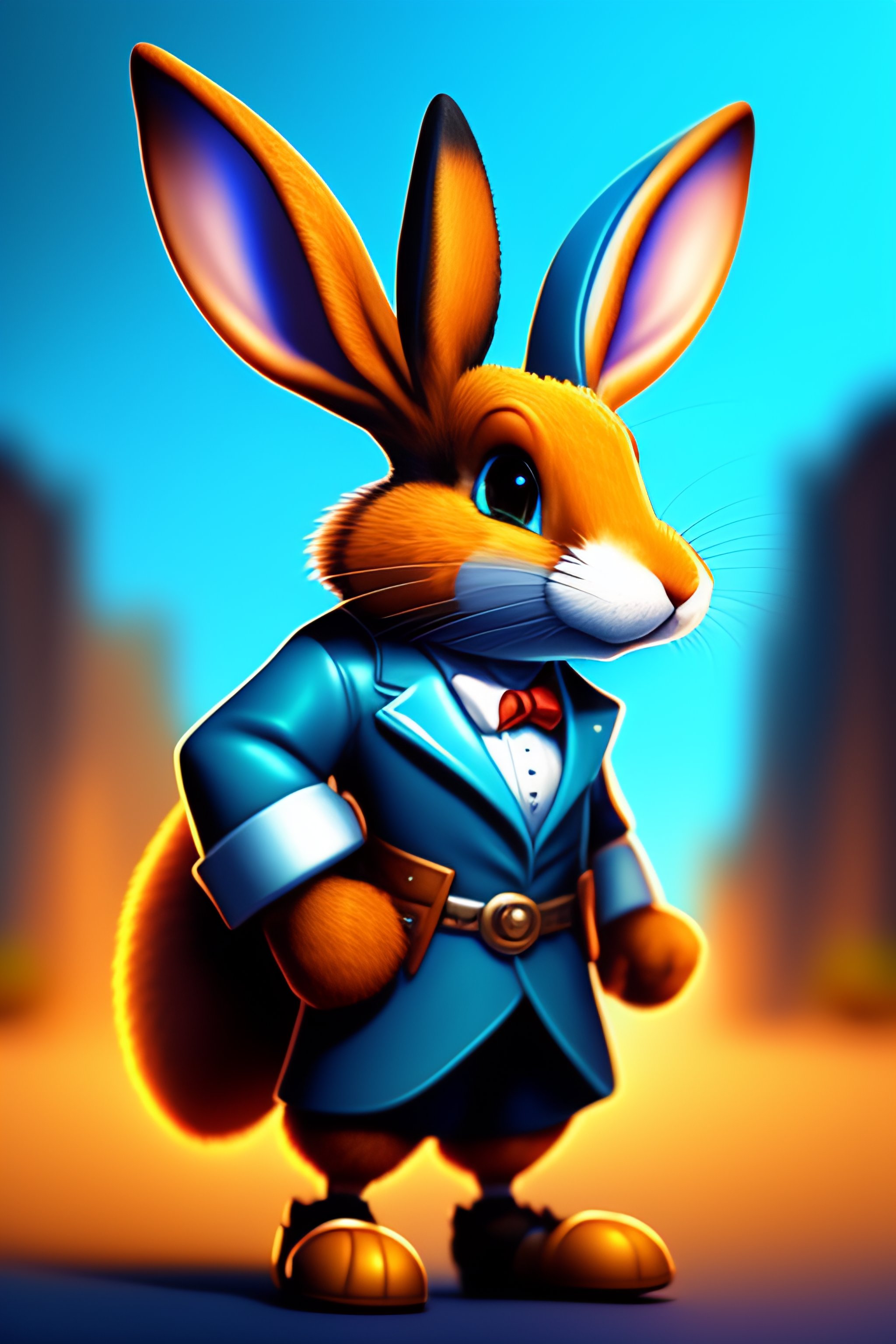 Lexica - High definition image of a new character for the game Jazz ...