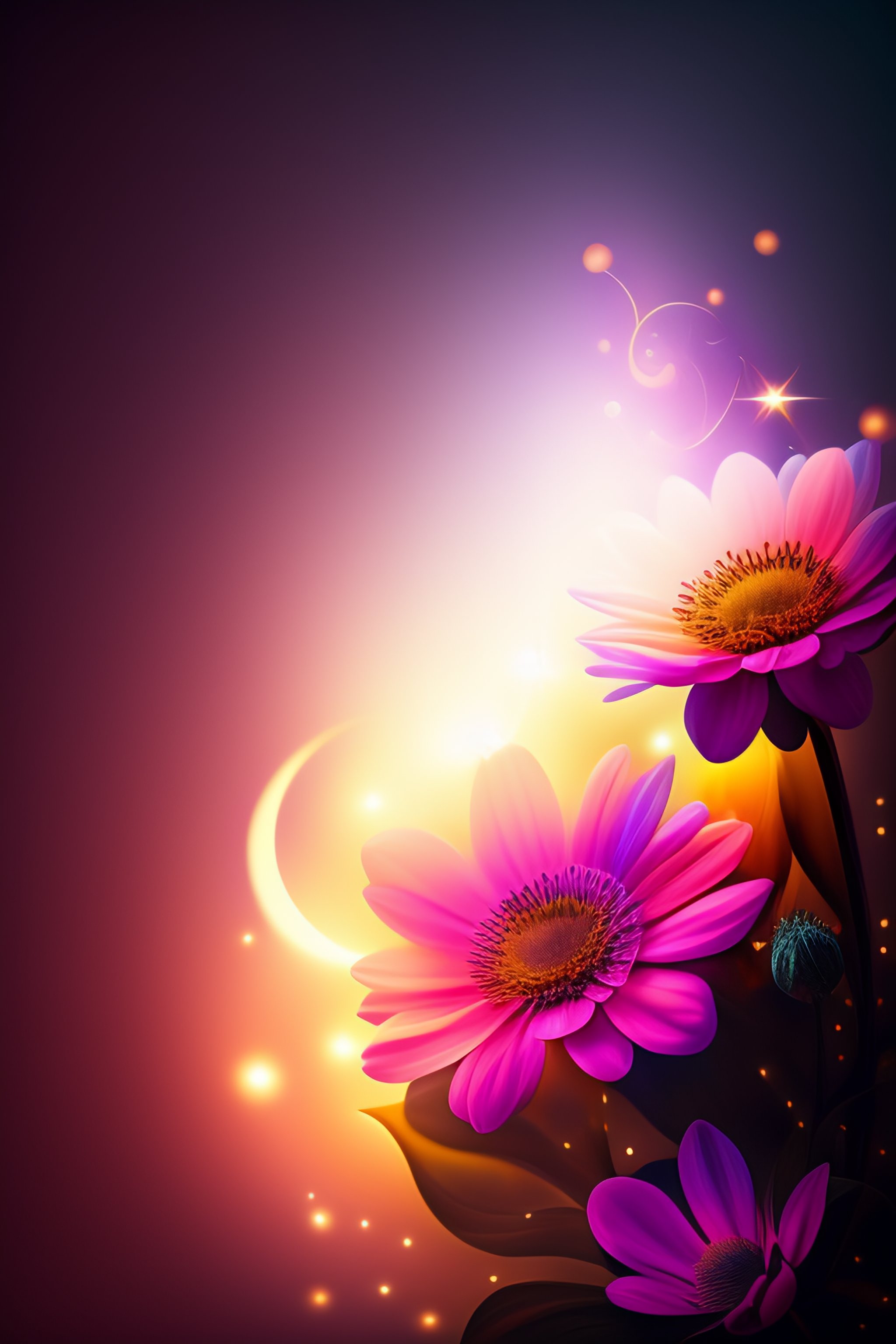 Lexica - Light floral background