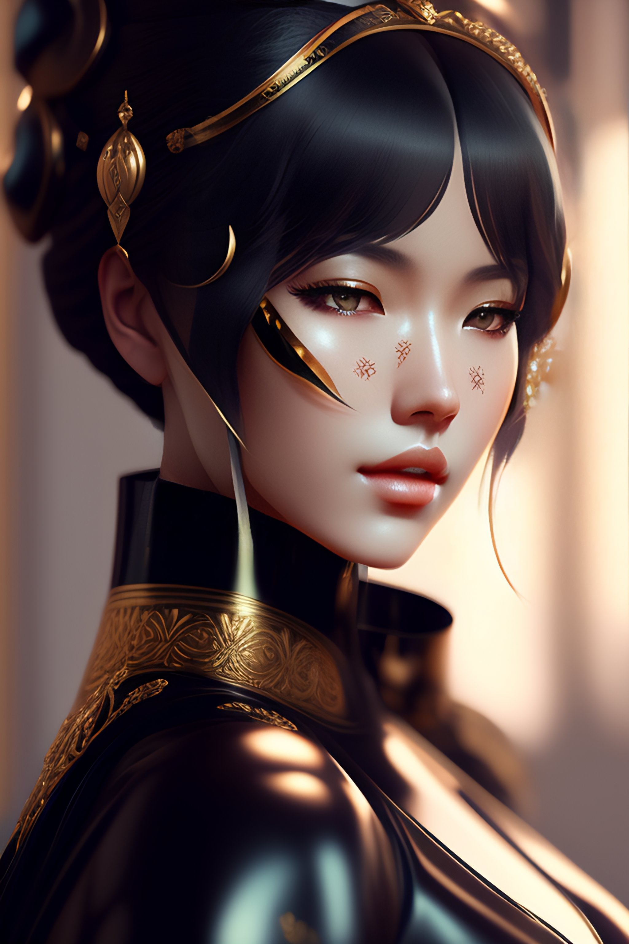 Lexica - 2B nier automata,android, elaborate emotive Baroque and Rococo ...