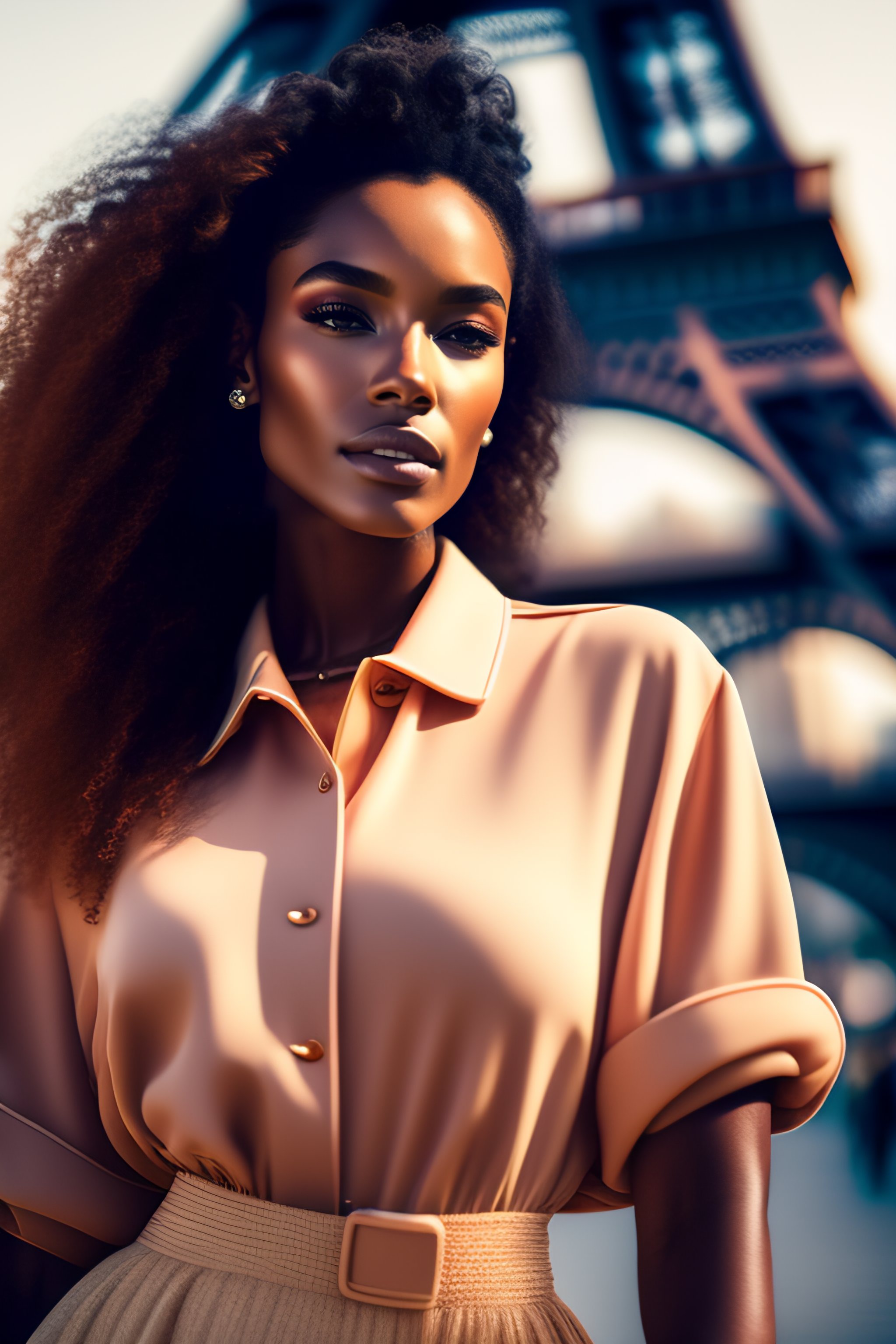 Lexica - Fashion Portrait of full body model wearing casual spring ...