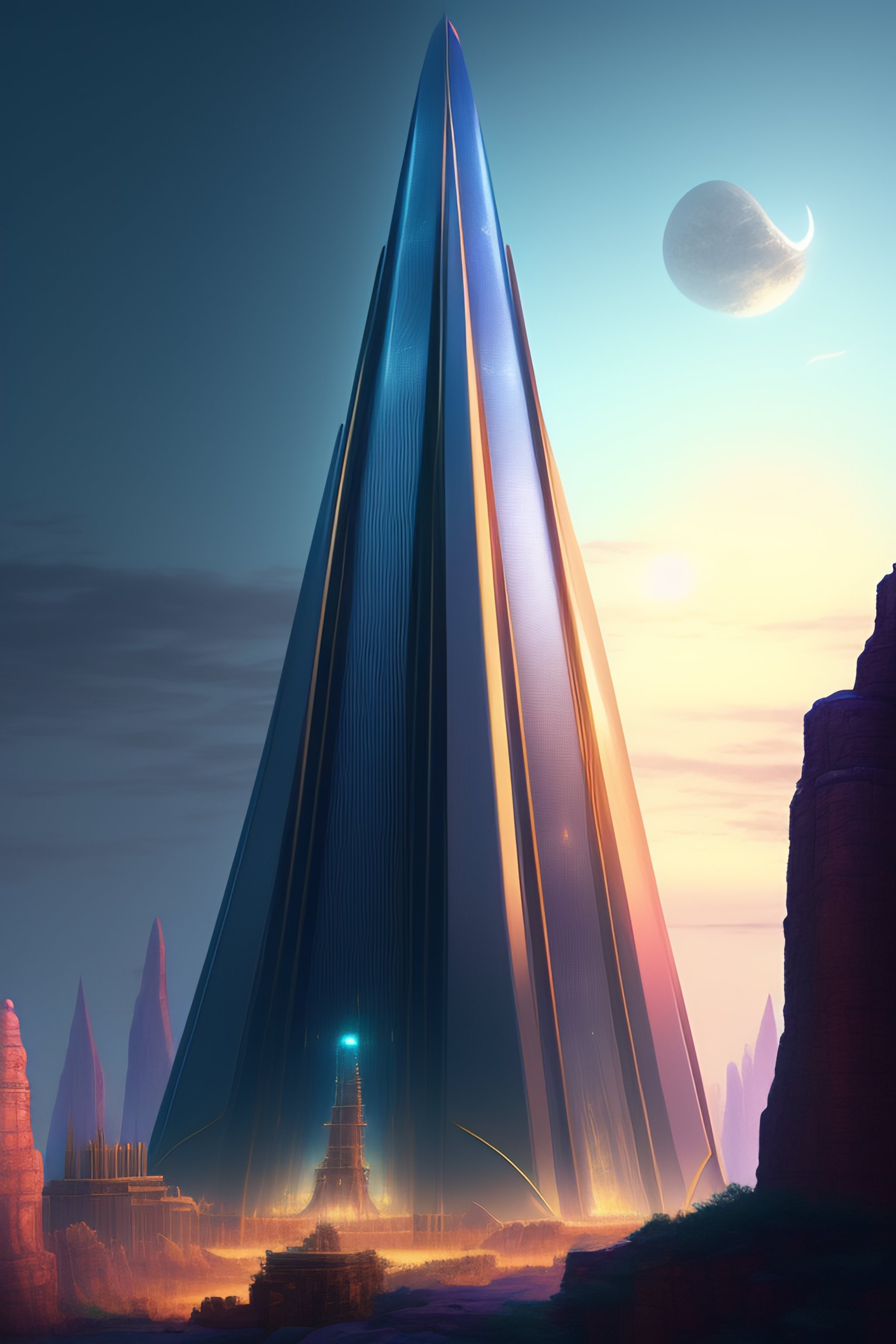 Lexica - A digital Illustration of the Babel tower, 4k, detailed ...