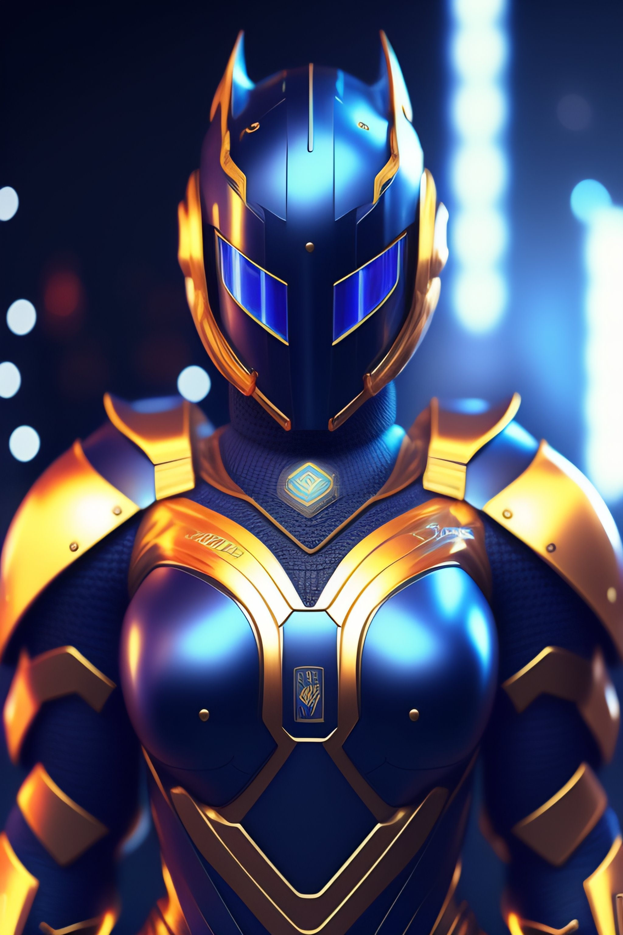 Lexica - High Tech cyber armor blue