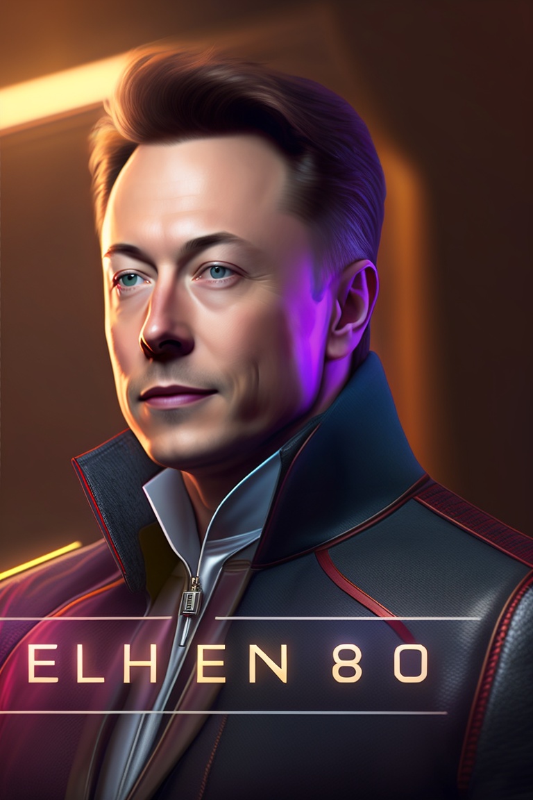 Lexica - ELON MUSK ,8K,EM PE, look at veiwer