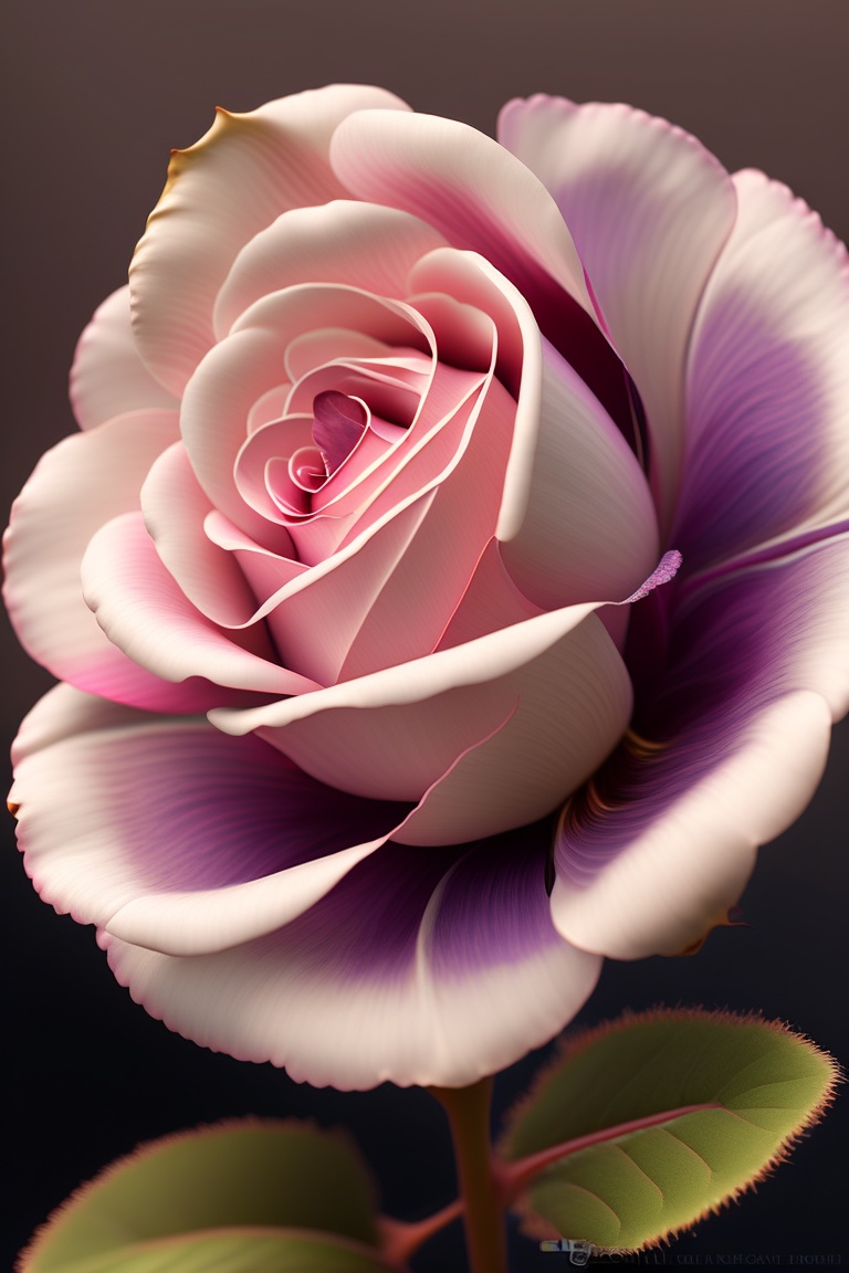 Lexica - 1 flower, rose ,ultra detail