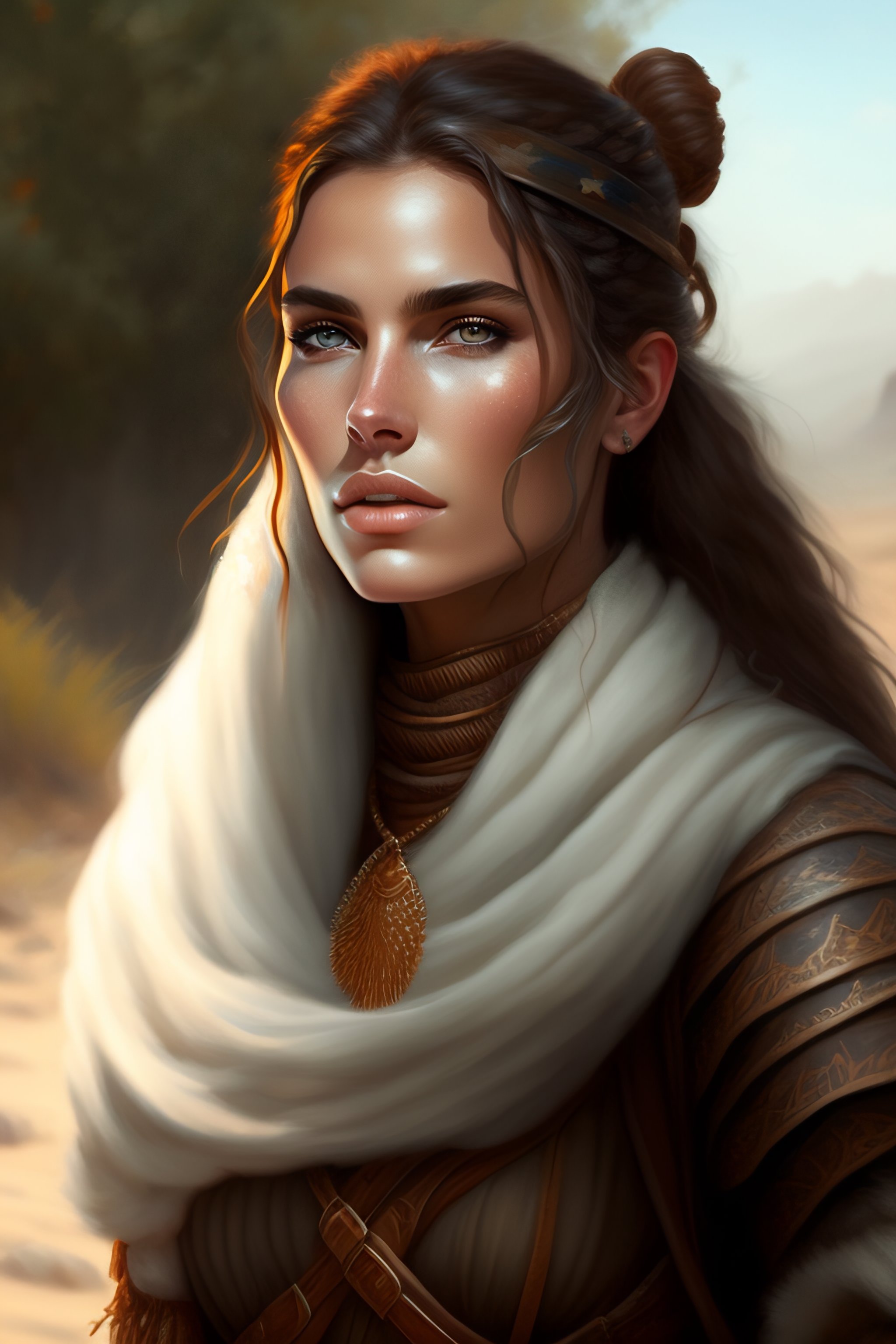 Lexica - A full body portrait of a beautiful soldiers female quarter ...