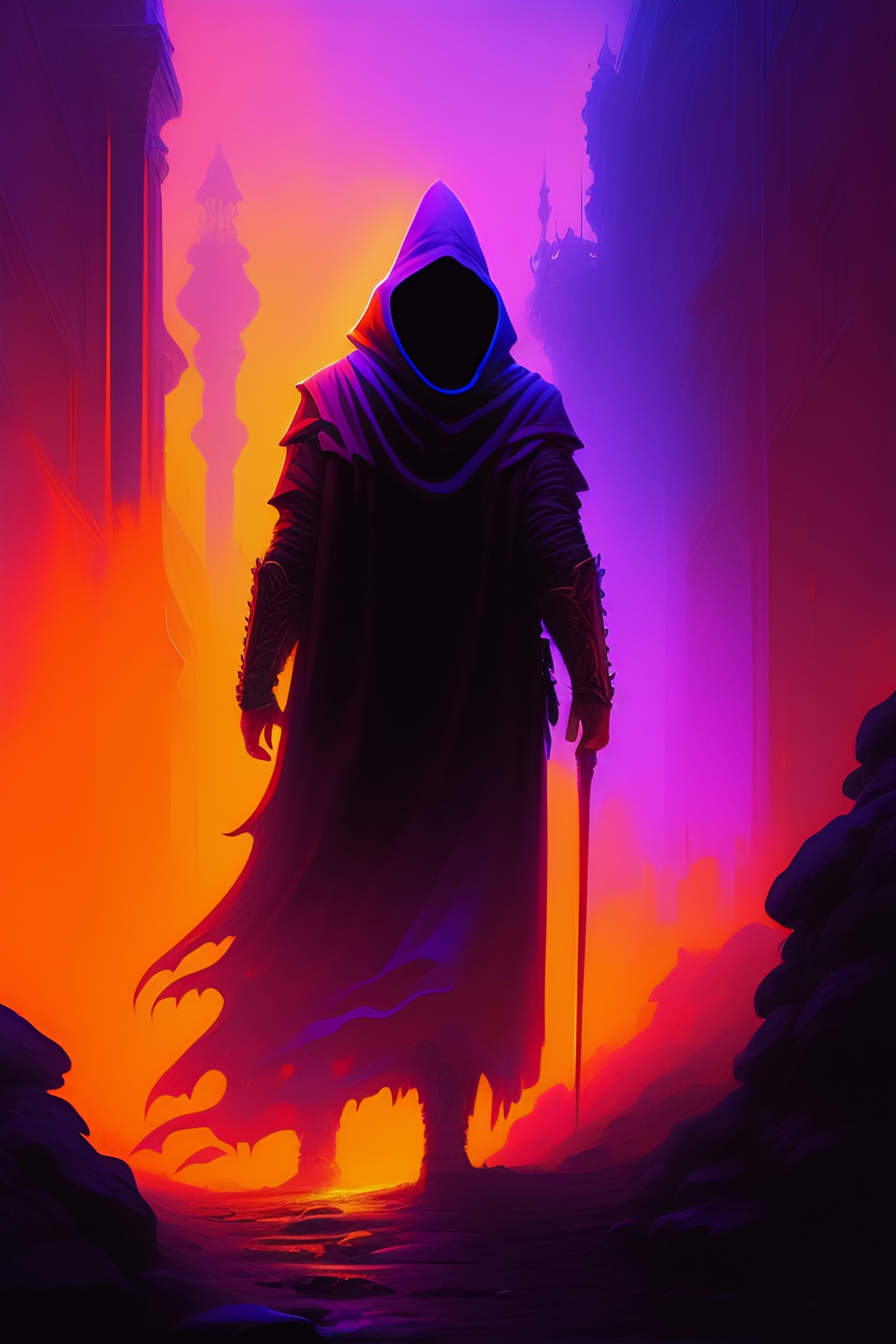 Lexica - Hooded necromancer by marc simonetti and mike mignola and ...