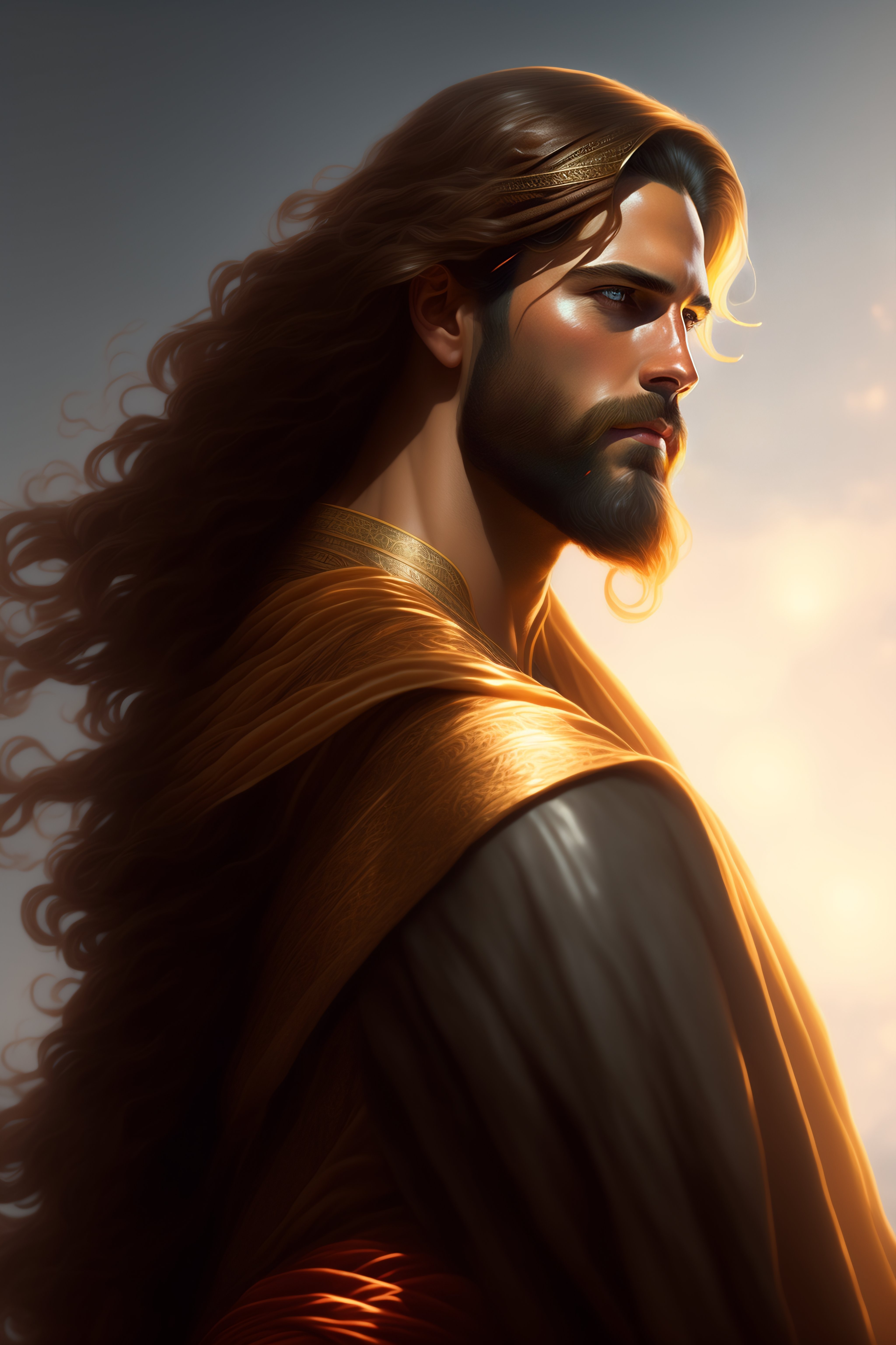 Lexica - Jesus christ as an action hero, realistic portrait ...