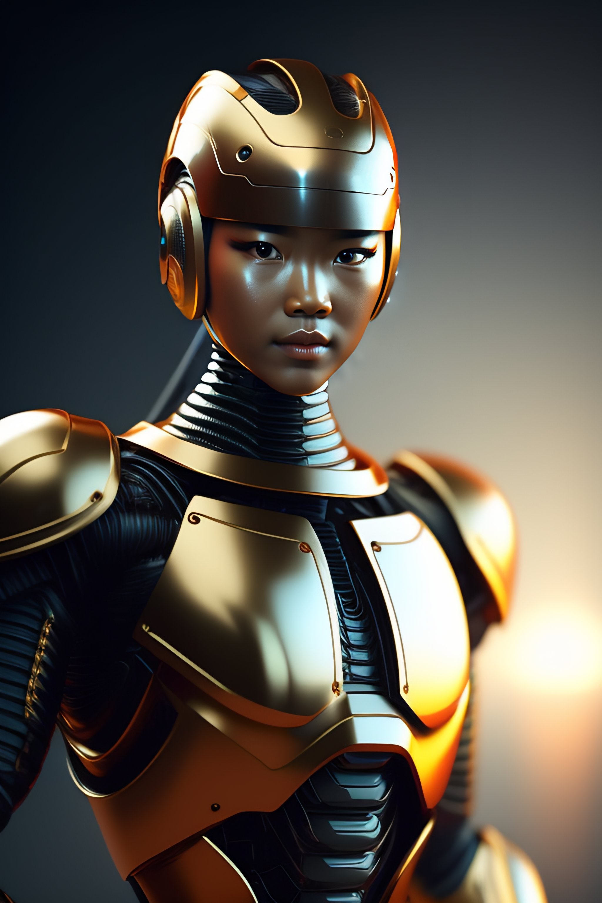Lexica - Humanoid martial training robot with skin