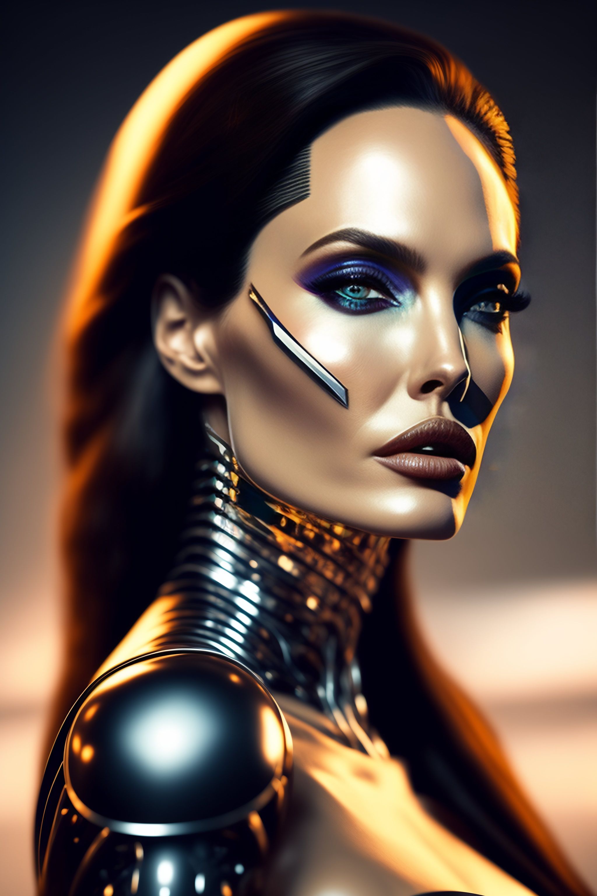 Lexica - An extremely complex and advanced cyborg from future, metal ...