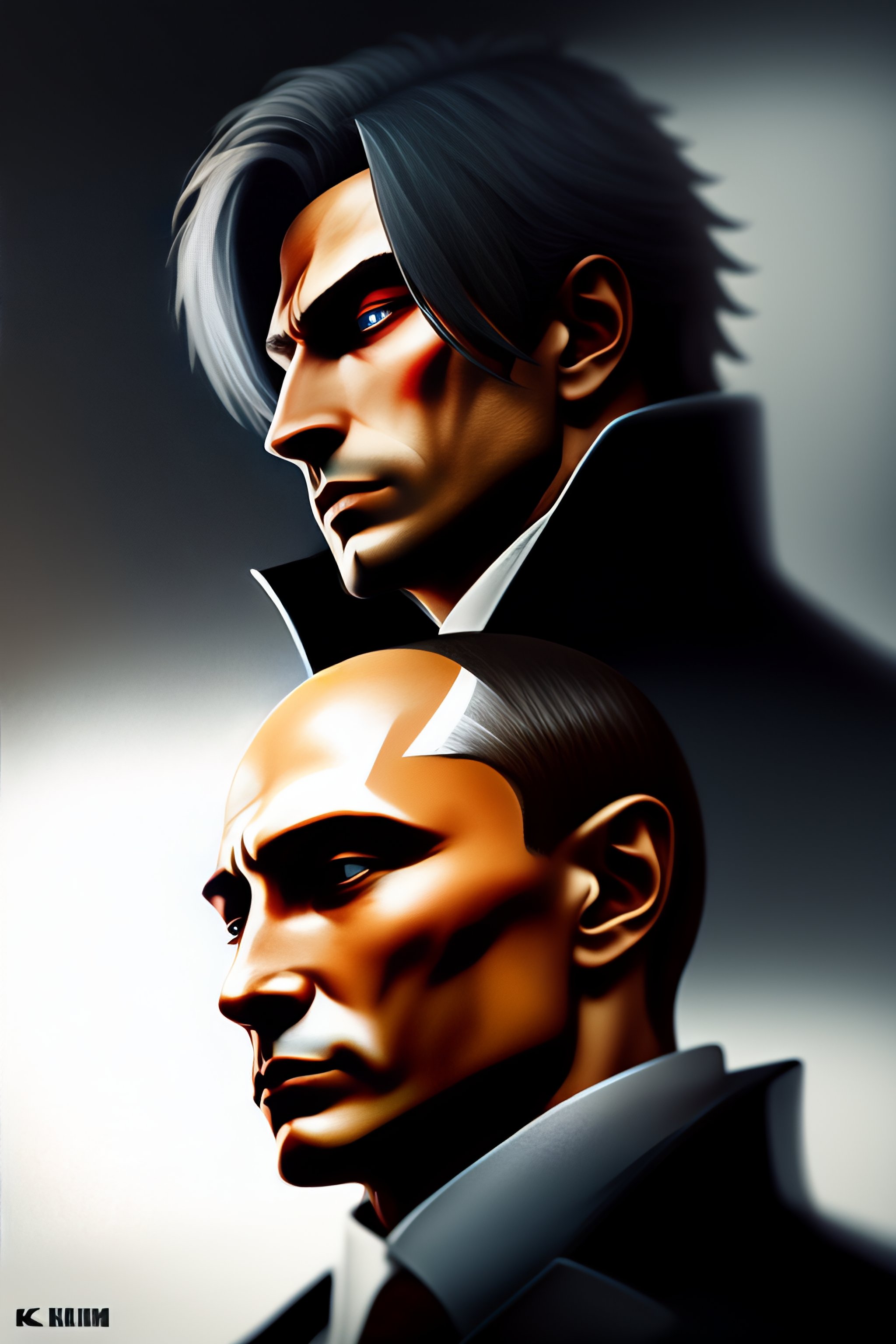 Lexica - Vladimir putin as a character from hellsing manga, realistic ...