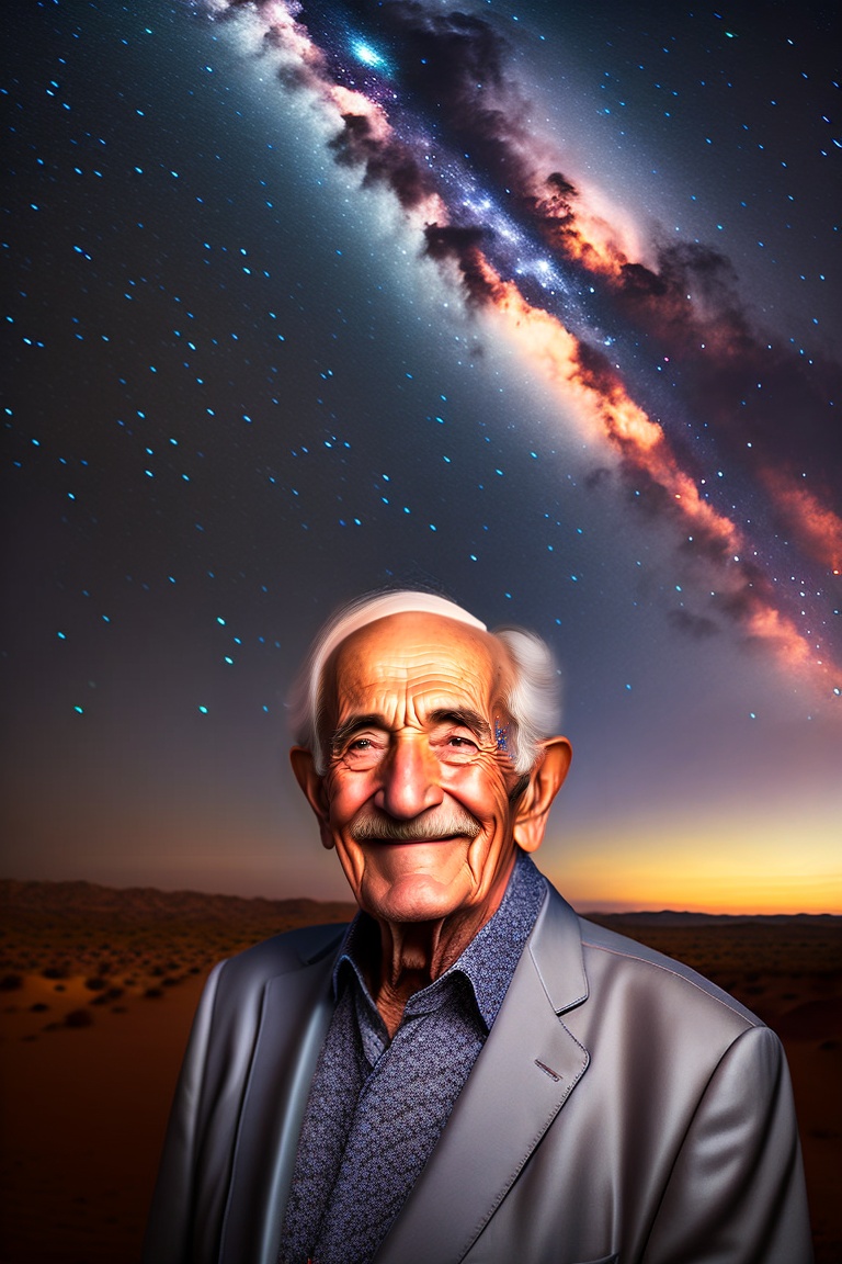 Lexica - Old man positive face facing camera, palestinian skin tone, 70 ...