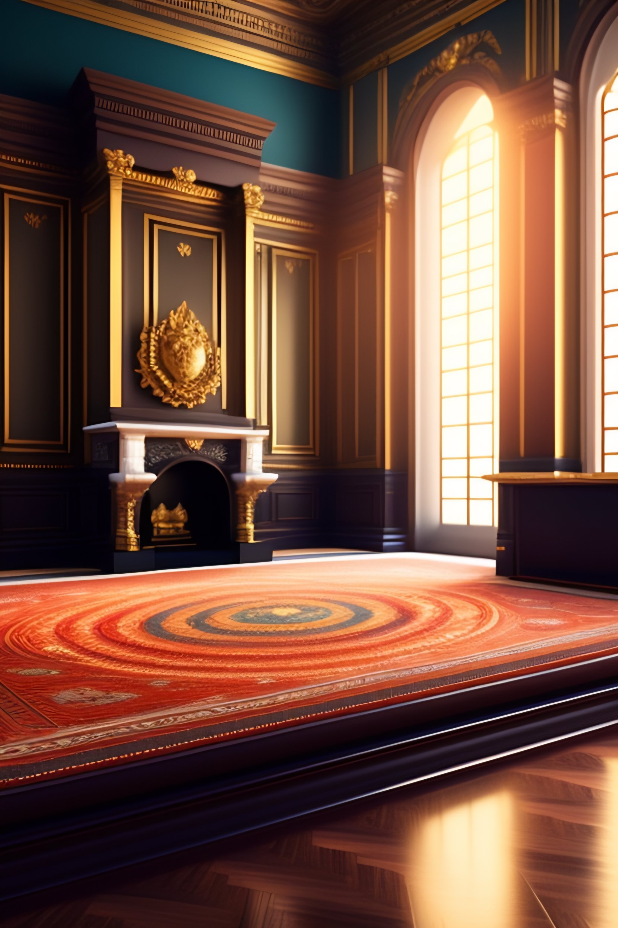 Lexica - A room symbolizing government transfer of power, democracy and ...