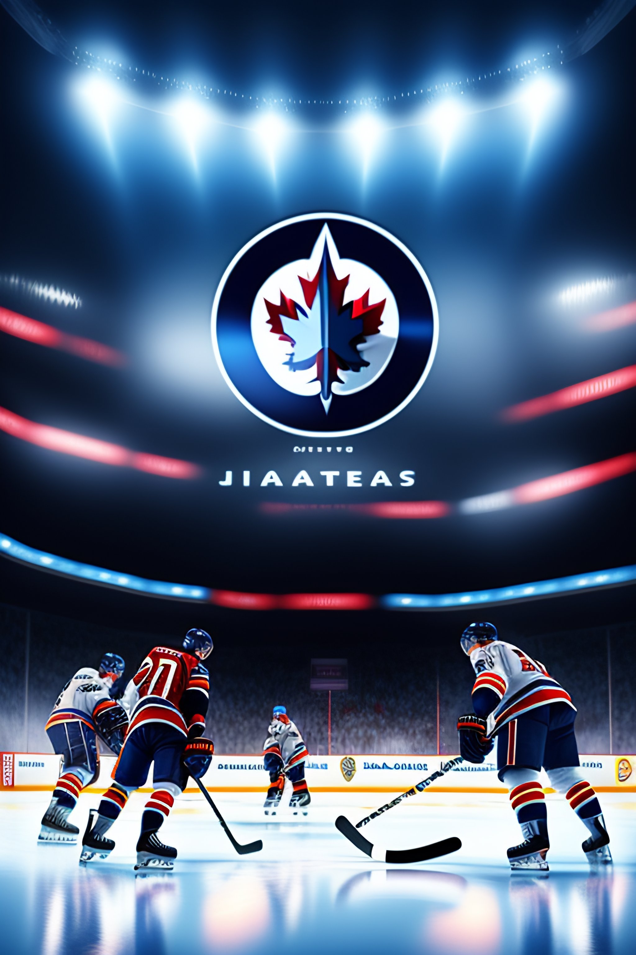 Lexica - Players Winnipeg Jets Hockey playing Game, hyper realistic 4K ...