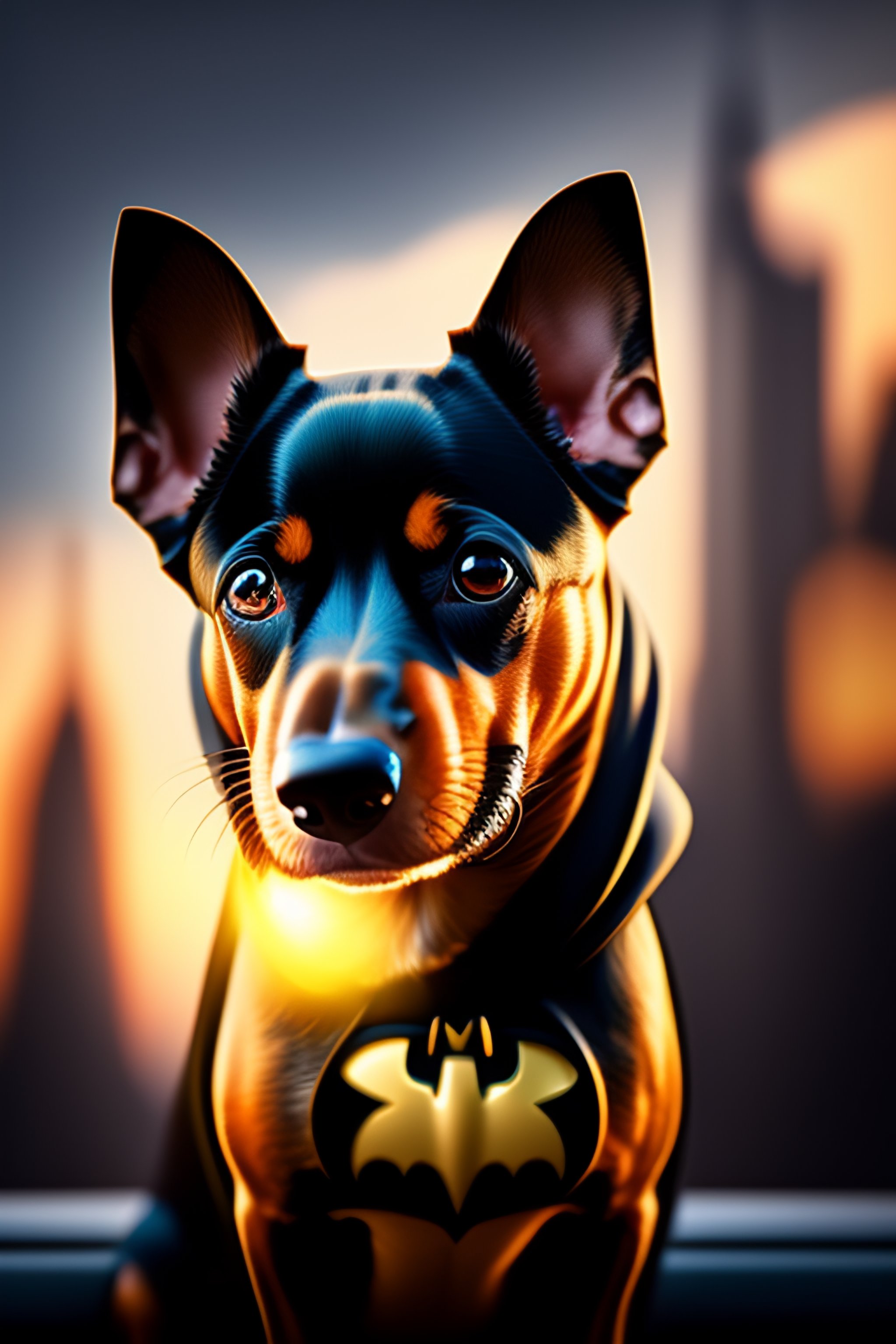 Lexica - Batman Dachshund, cartoon, 8k, Fighting Crime in Gotham City ...