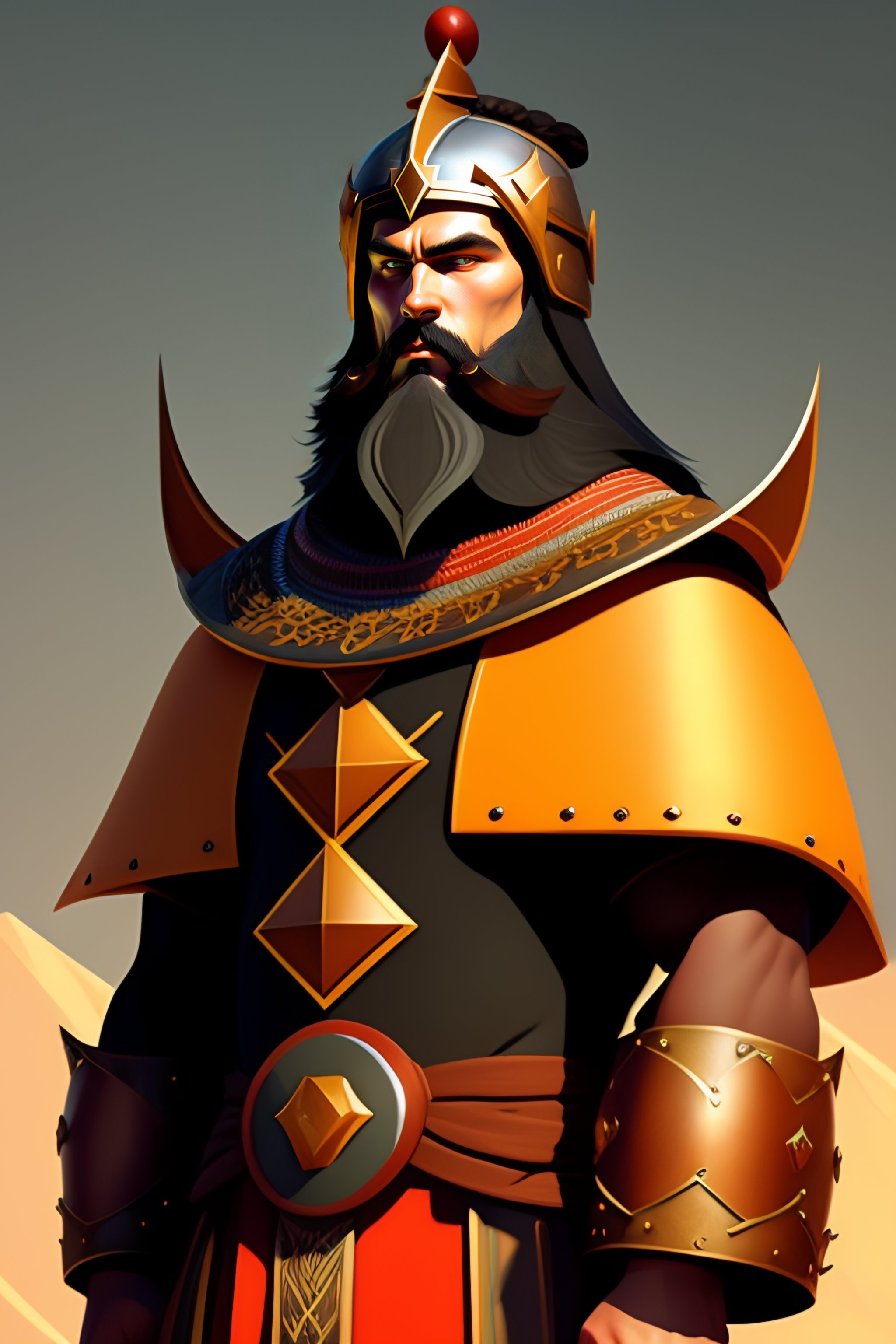 Lexica - Character design stylized caricature proportions, cartoon, man ...