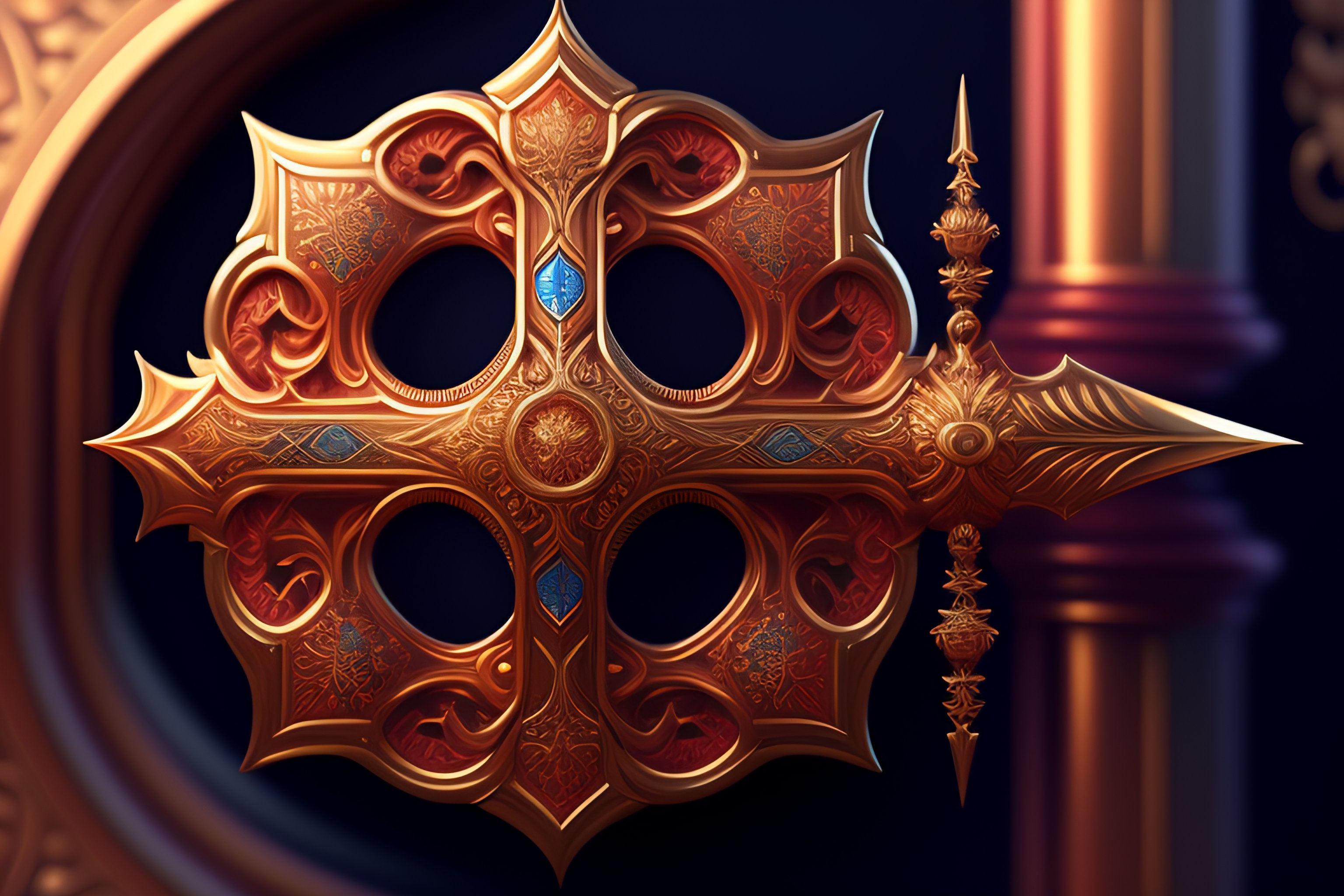 Lexica - Symmetry product mate render intense colors classical full ...