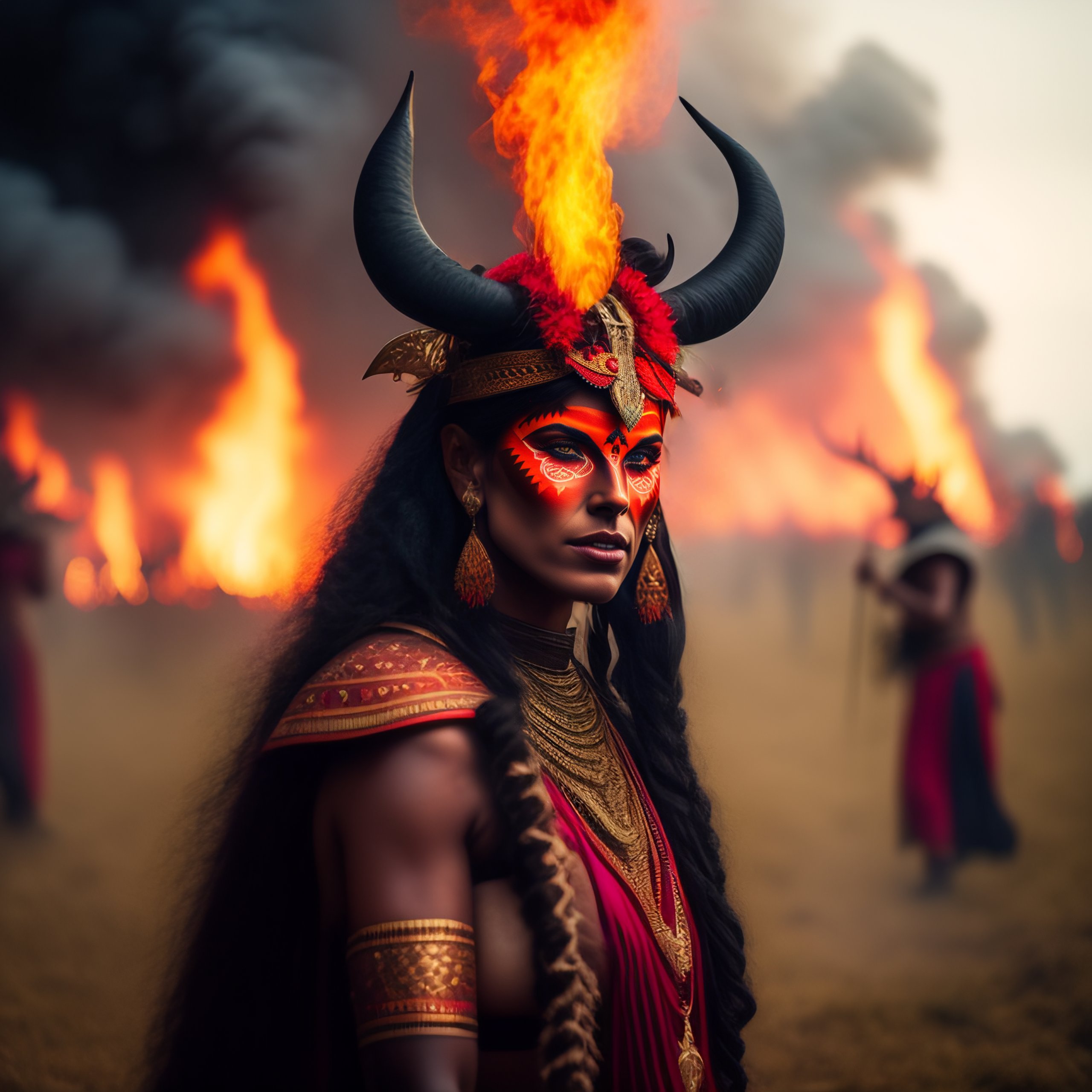 Lexica - Balkan druid like masked people with horns and in tribal ...