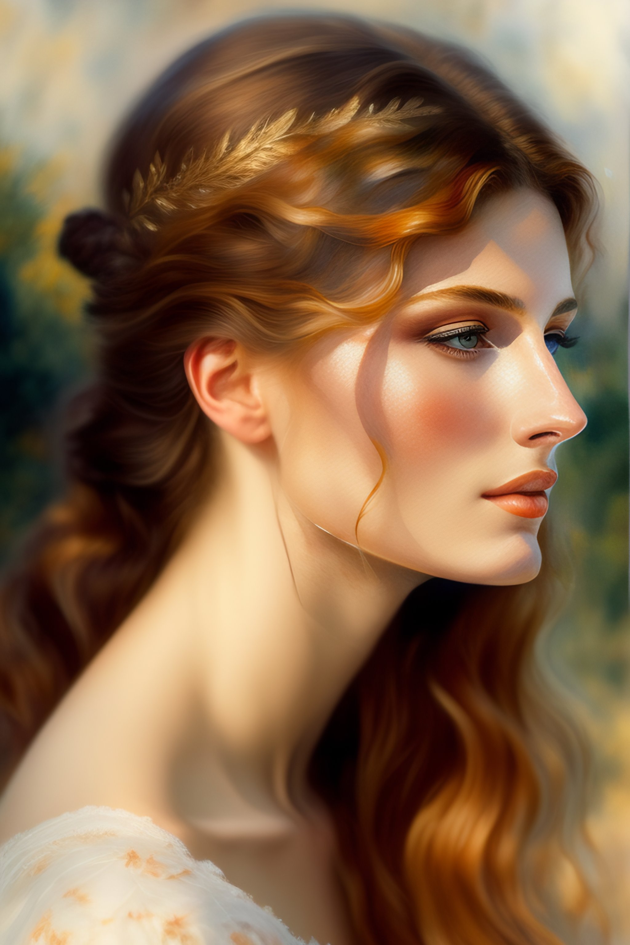 Lexica - Beautiful character design, double exposure painting, front ...