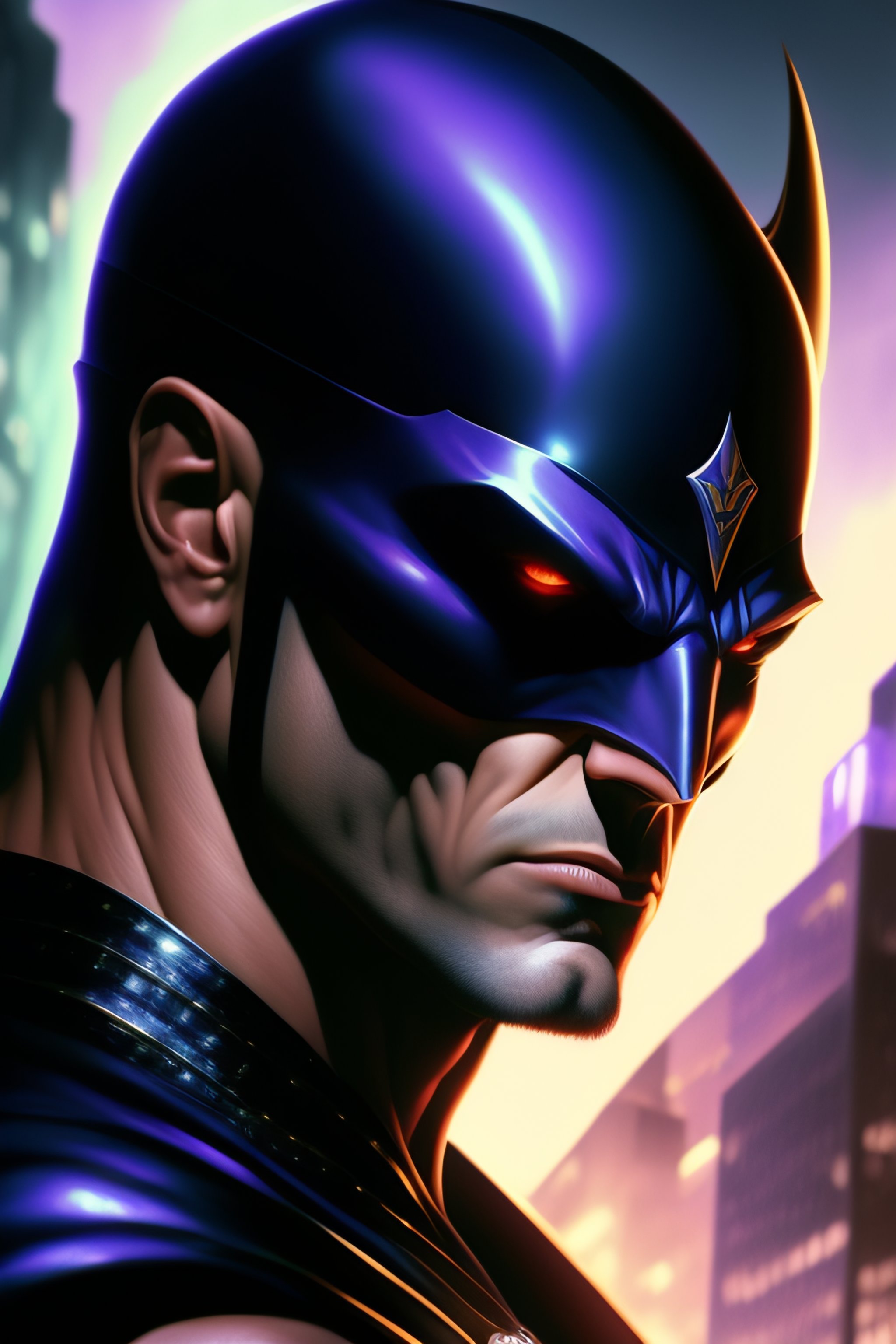 Lexica - Male super hero mutant raven hybrid with black magic powers ...