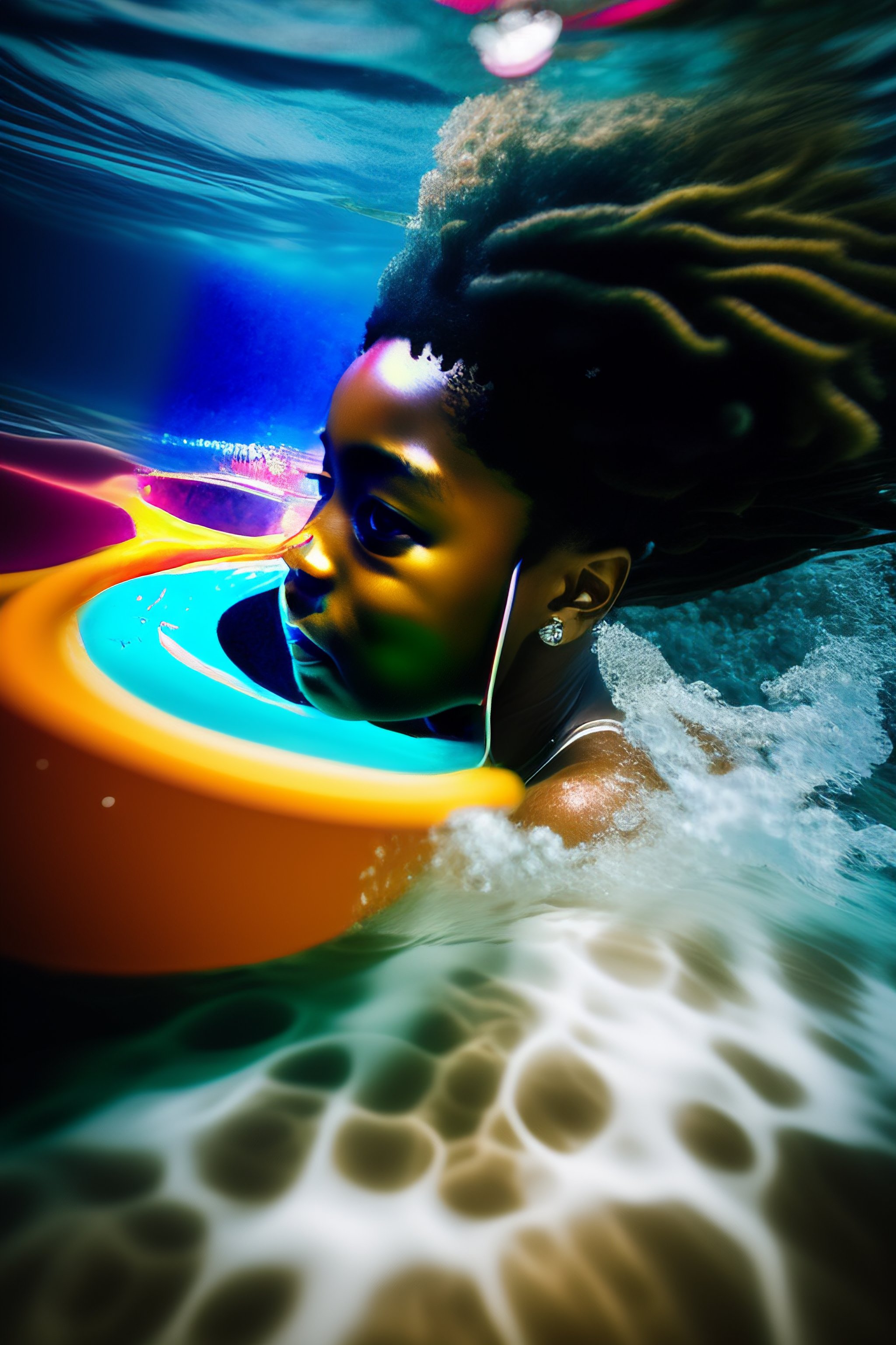 Lexica - Rastaman swimming, Gopro footage