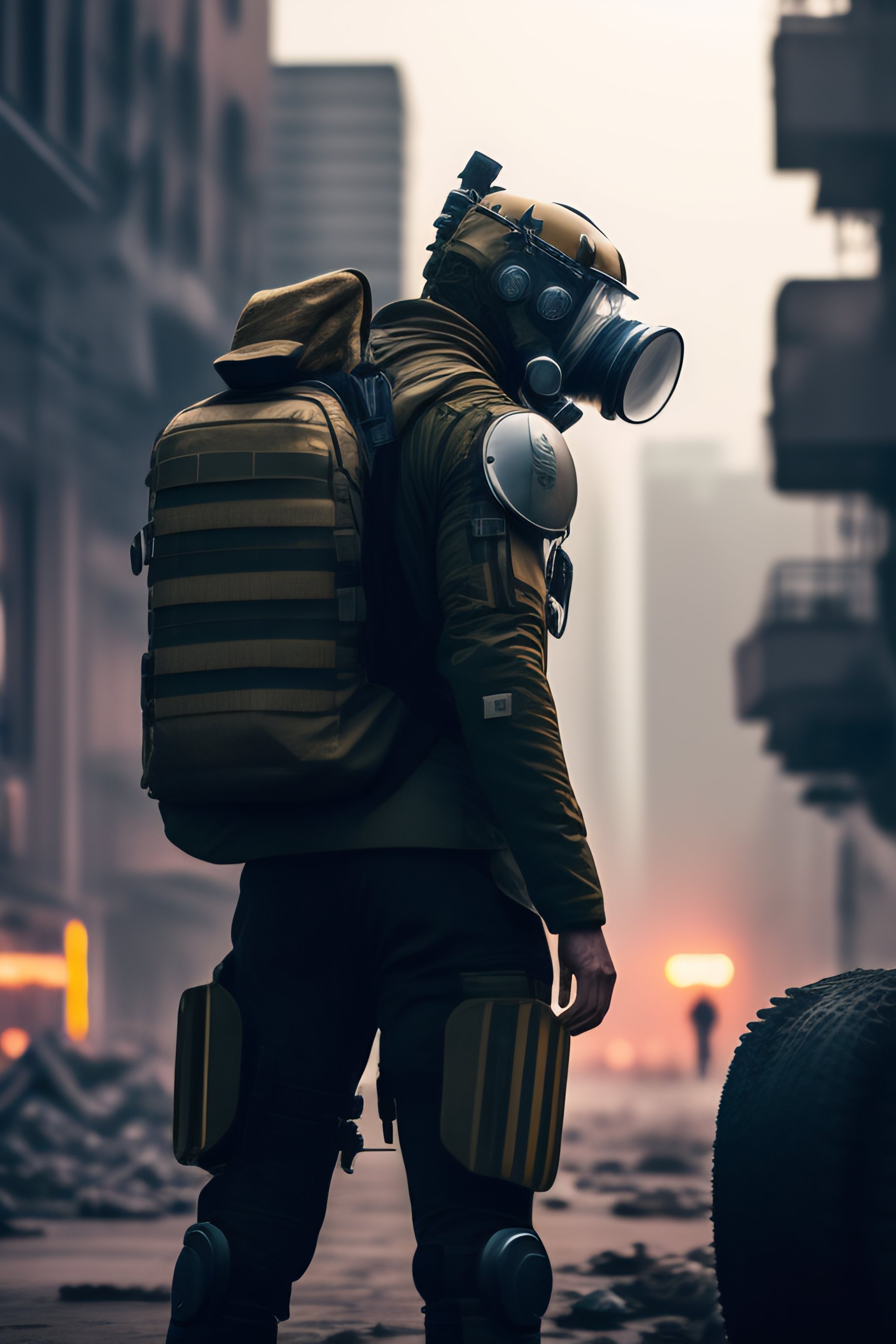 Lexica - Photorealistic man inside of a exoskeleton suit mech wearing a ...