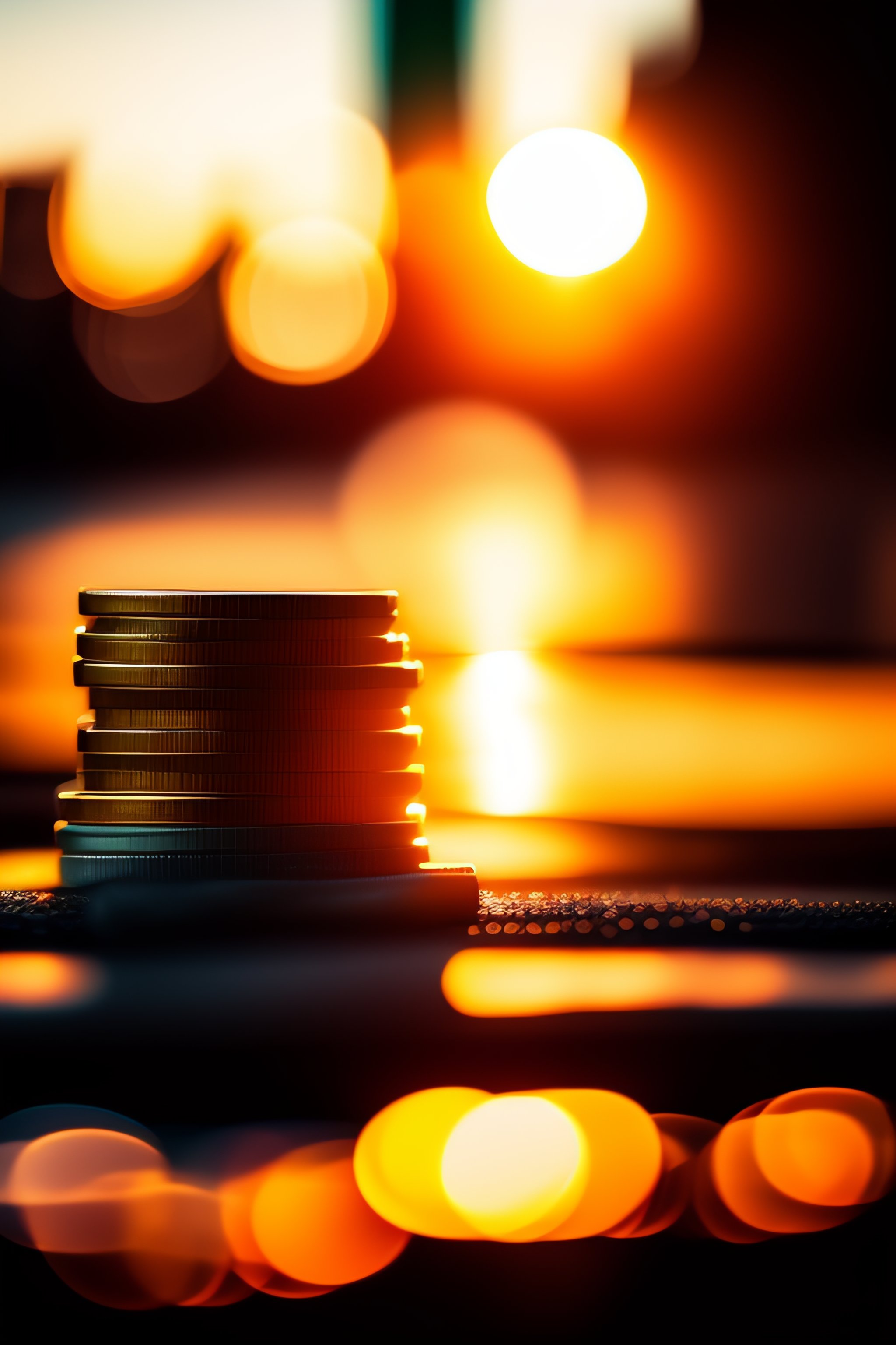 Lexica - A 3 5 mm photo from the back of a man walking over piles of ...