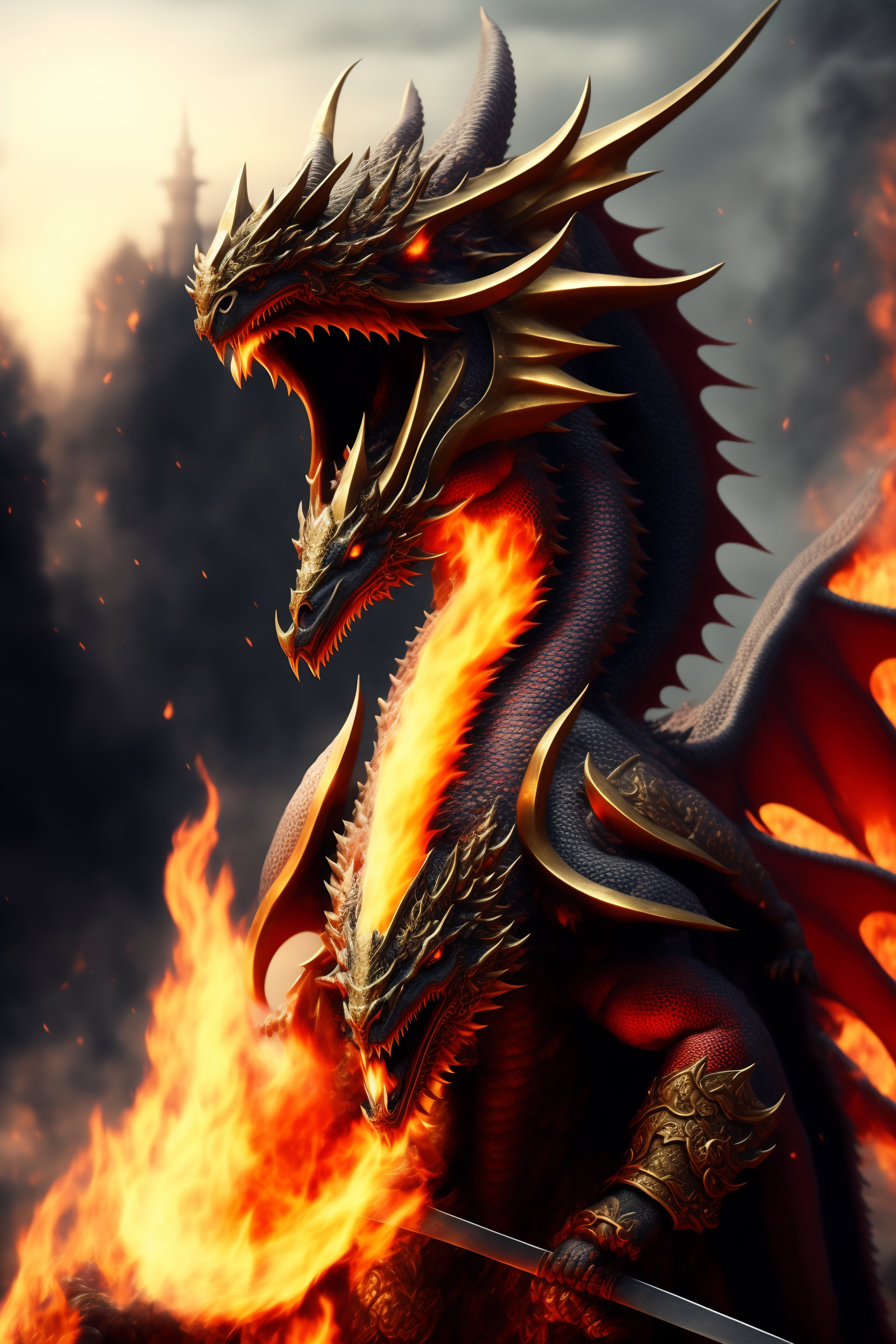 Cool Fire Dragon