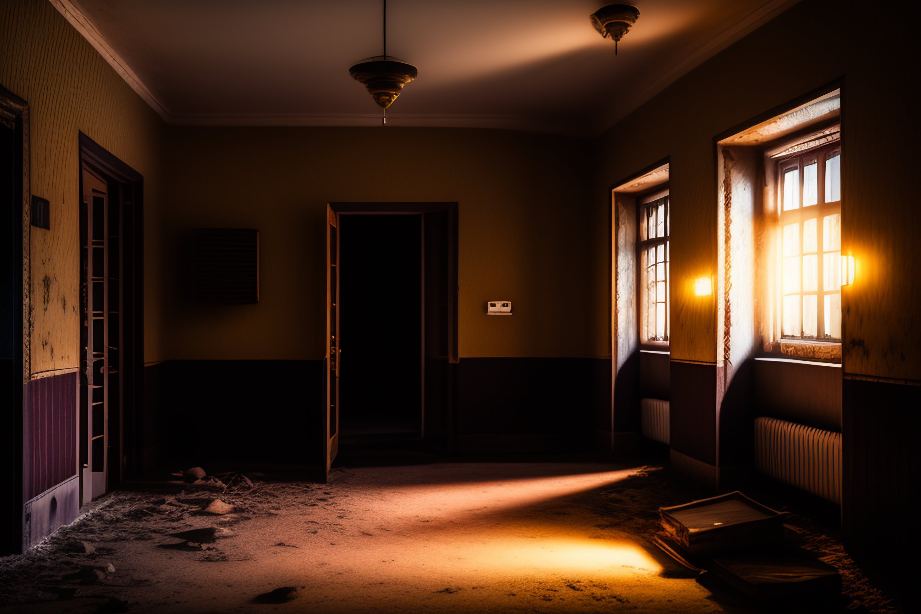 Lexica - Analog style, haunted soviet abandoned psychiatric hospital ...