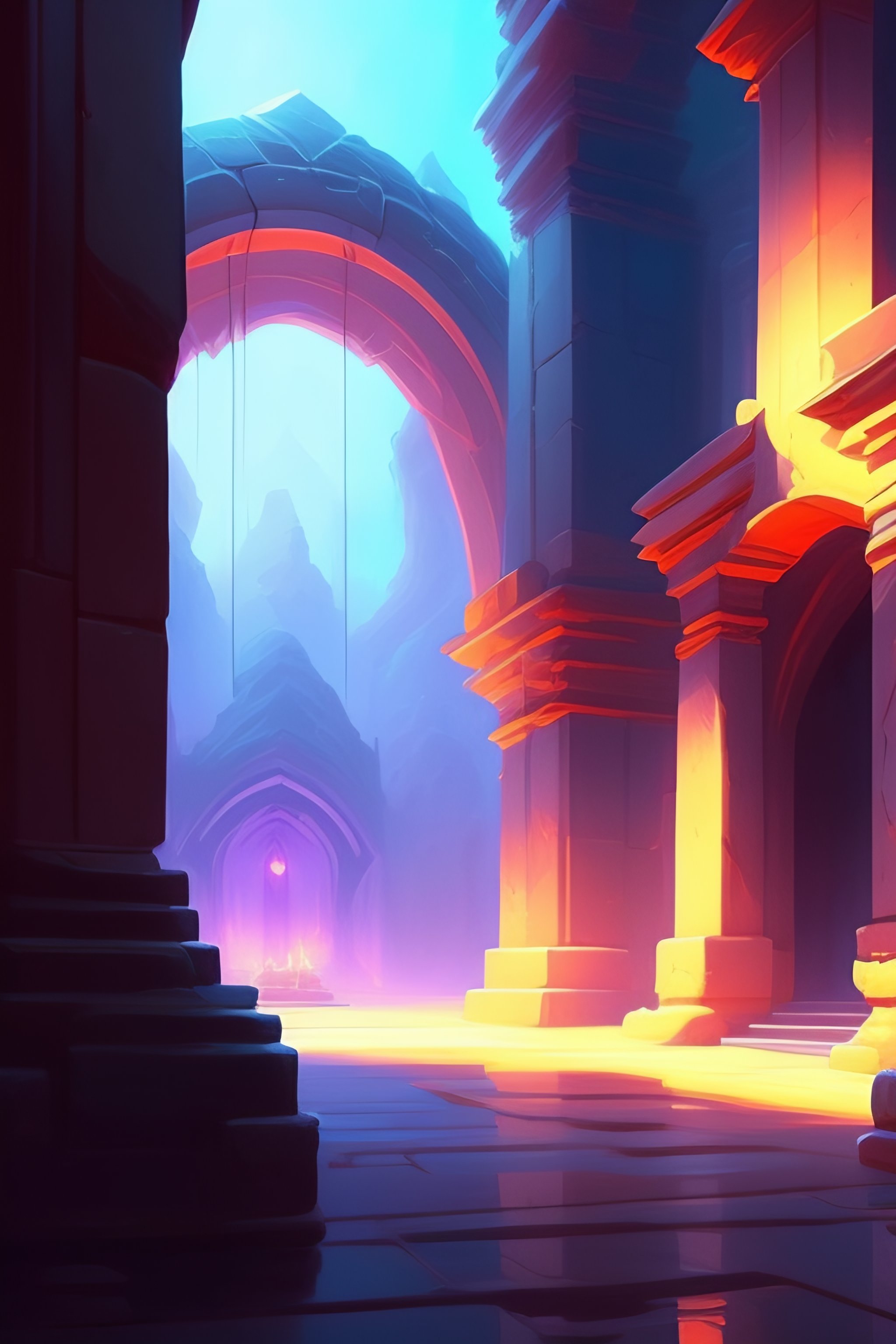 Lexica - Empty ancient temple RPG dungeon, Elden Ring dungeon, official ...