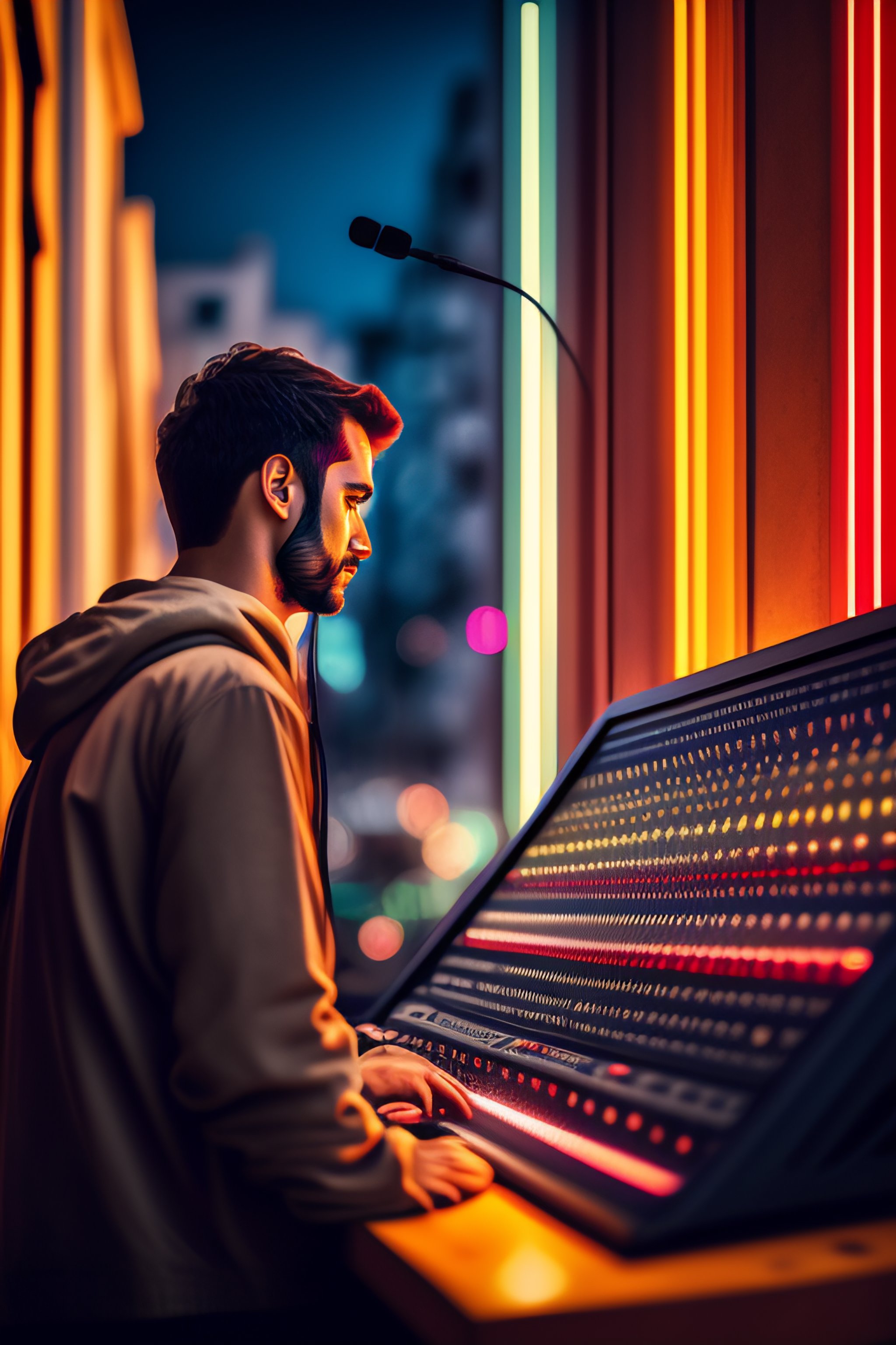 Lexica - Portrait of an electronic musician in Athens