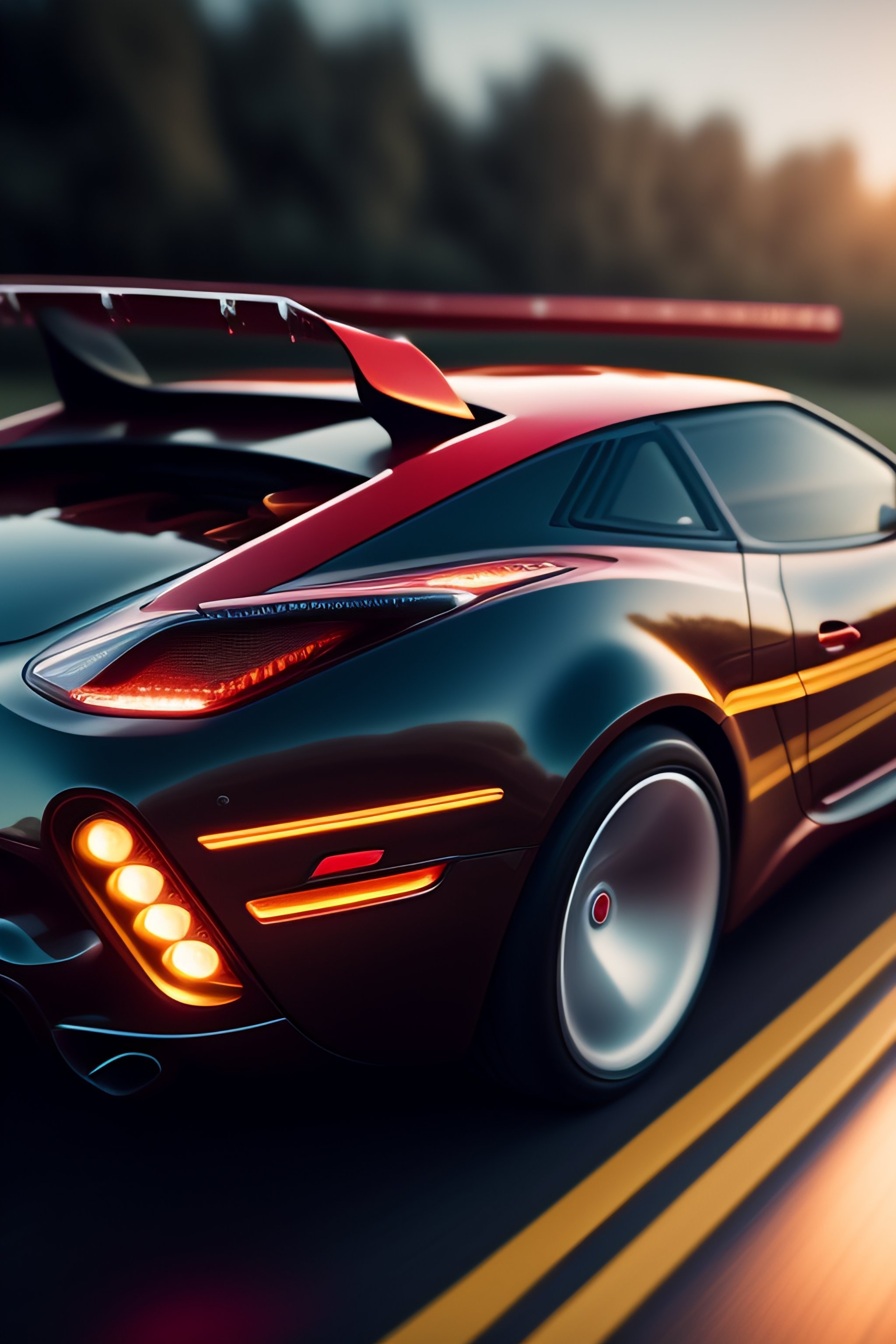 Lexica - Broken down car, many parts, lumen reder, 4k, 2D