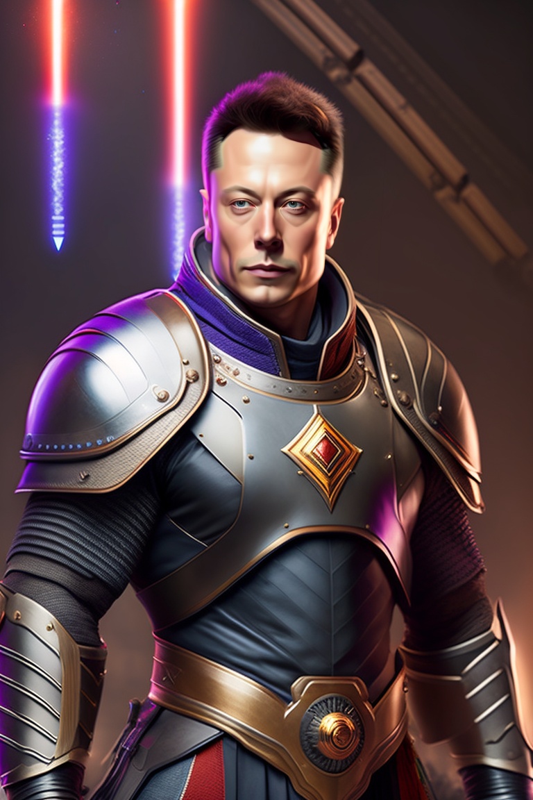 Lexica - Elon Musk gladiator, weapon, sword