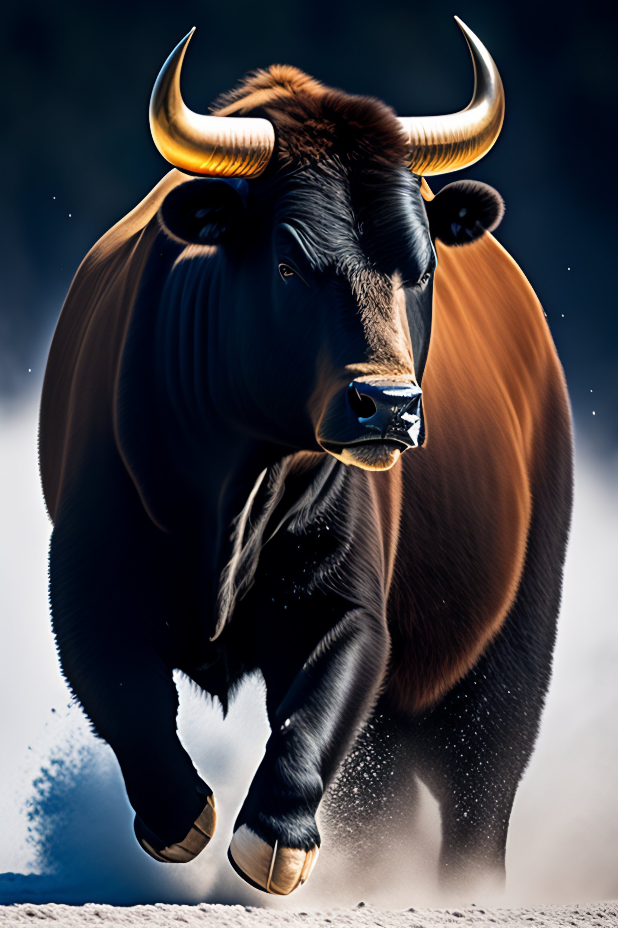Fighting Bull Wallpaper