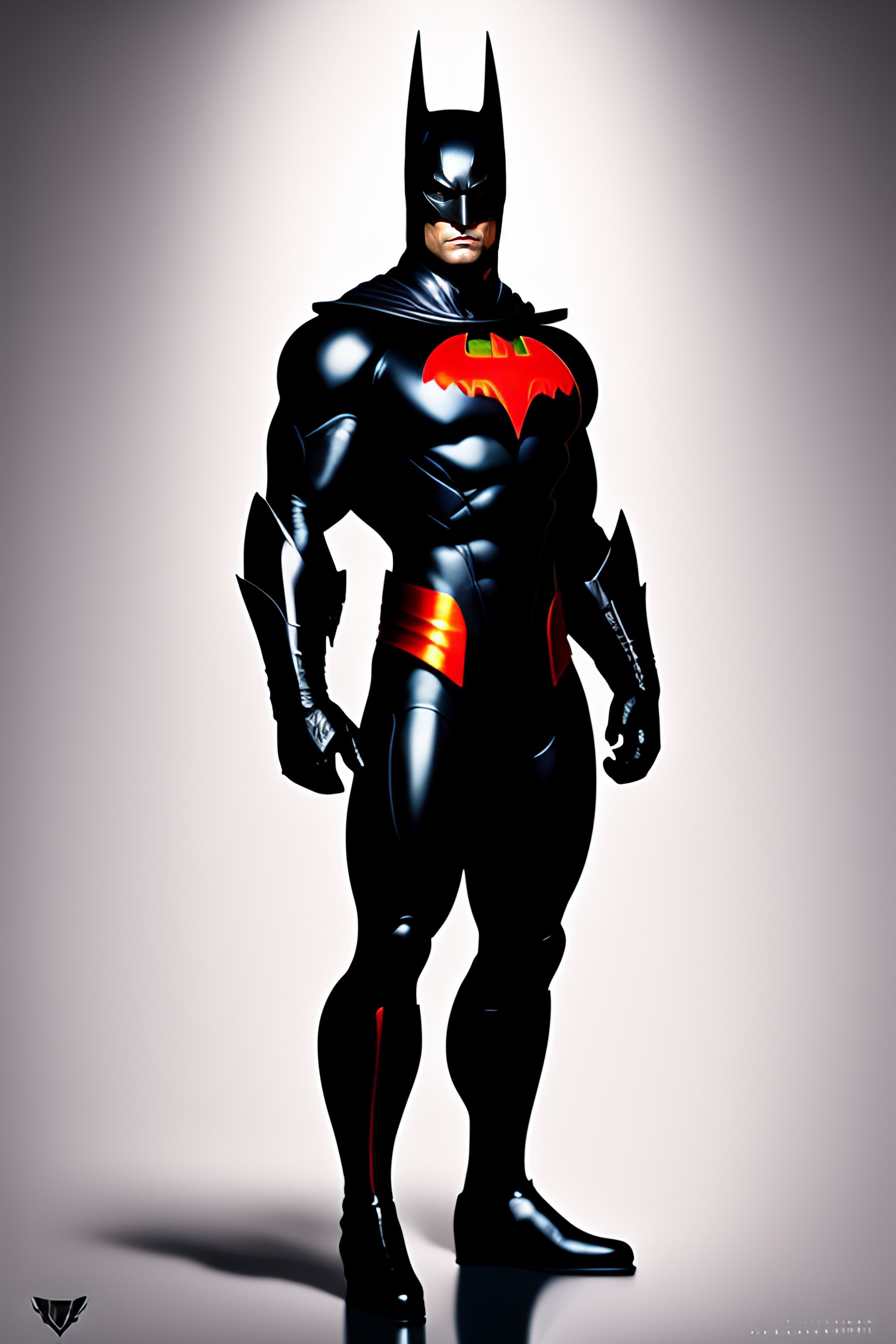 Lexica - Hugh jackman as bruce wayne with batsuit in batman movie, full ...