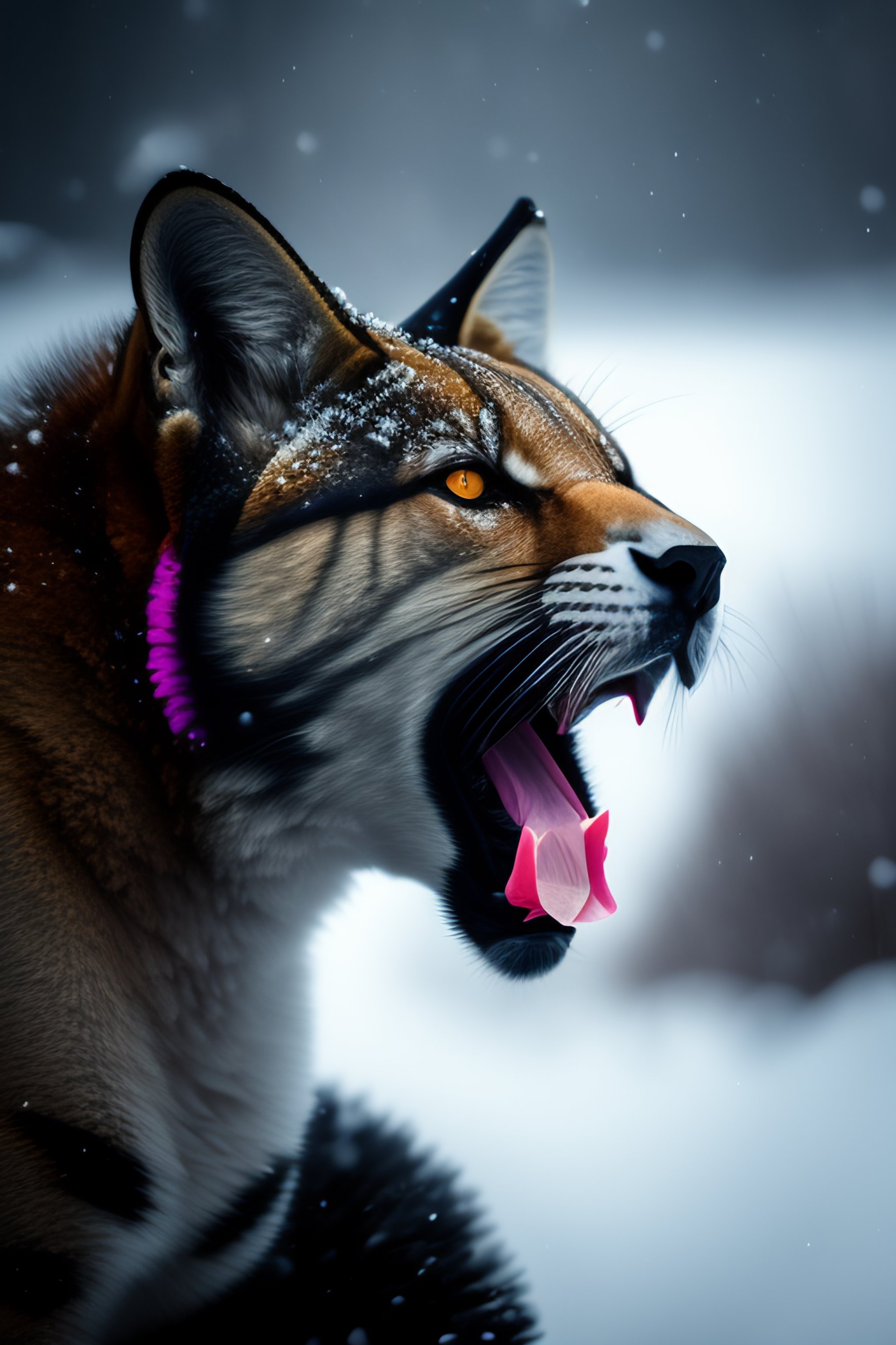 Lexica - Creepy horror creature of the snow