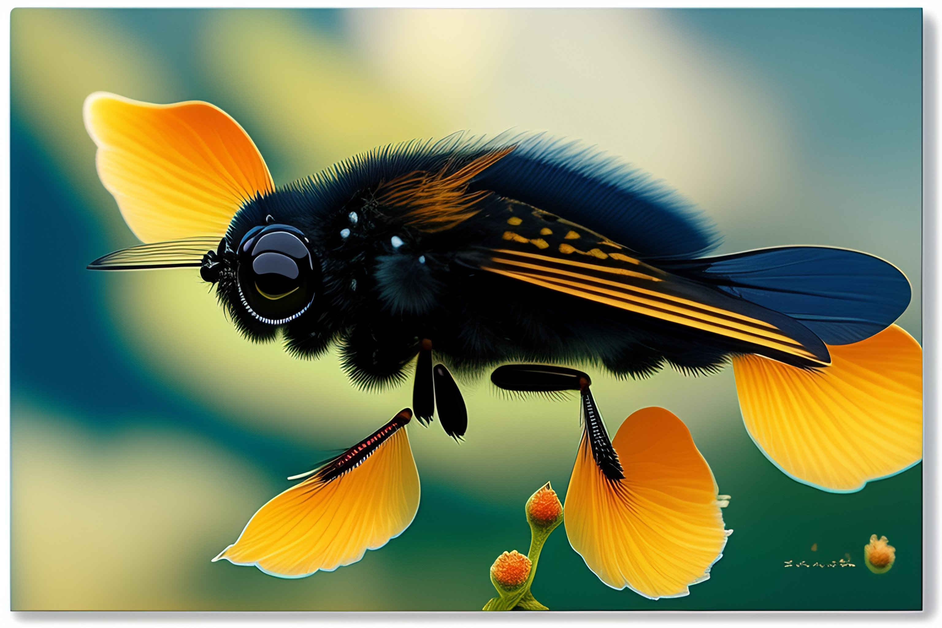 Lexica - Japanese bird fly, sky