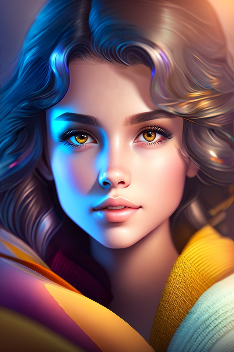 Lexica - Mid tone girl with small nose, slightly big eyes,full and ...