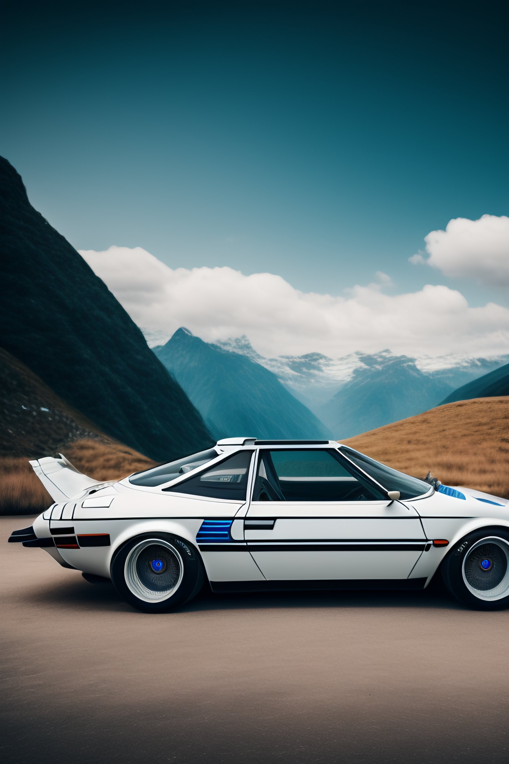Lexica - Ultra hd! editorial, white and chrome half blue, iso 400 ...
