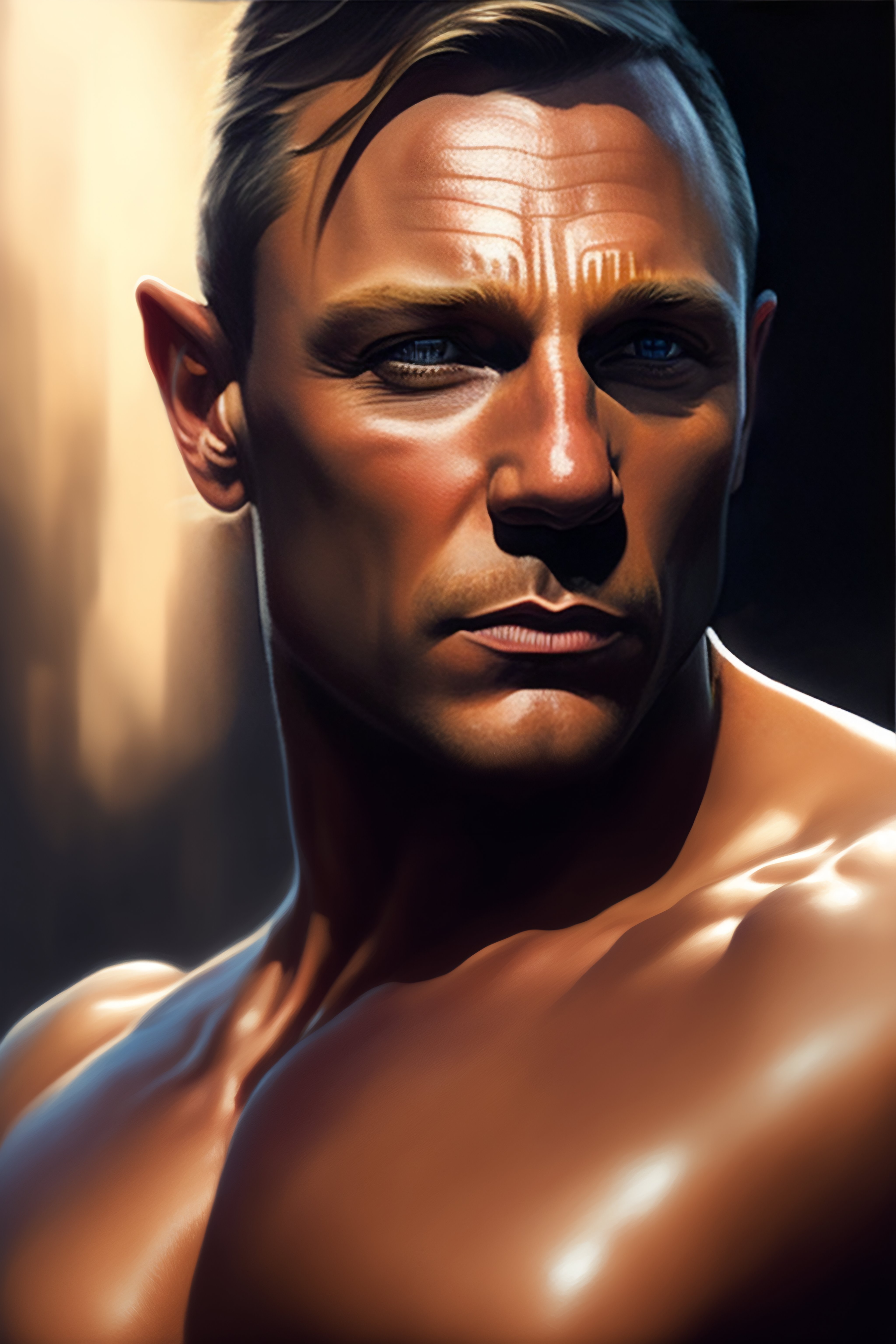 Lexica - Close up of Daniel Craig , deep focus, d & d, fantasy ...