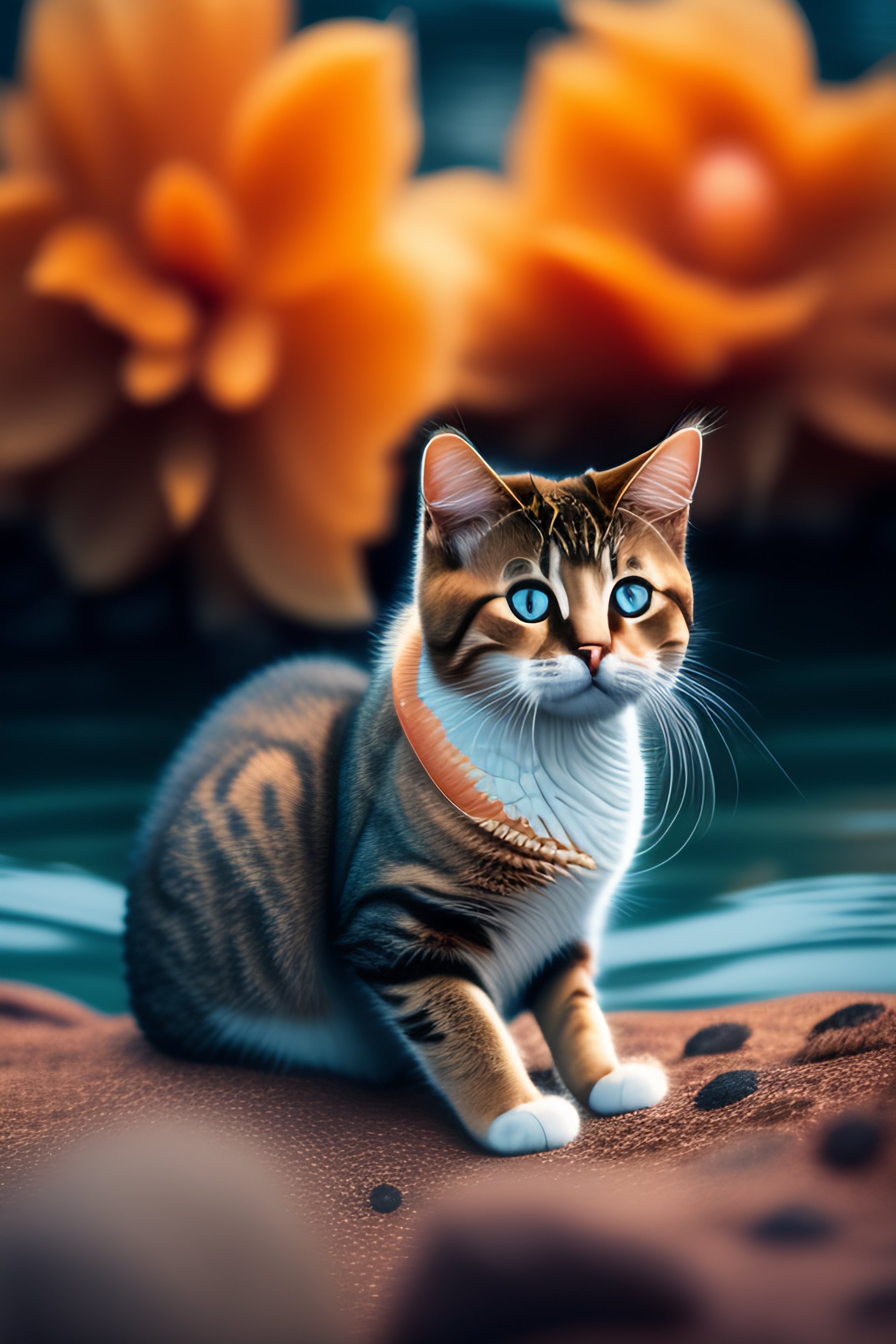 Lexica - I'm a cat in a fish body