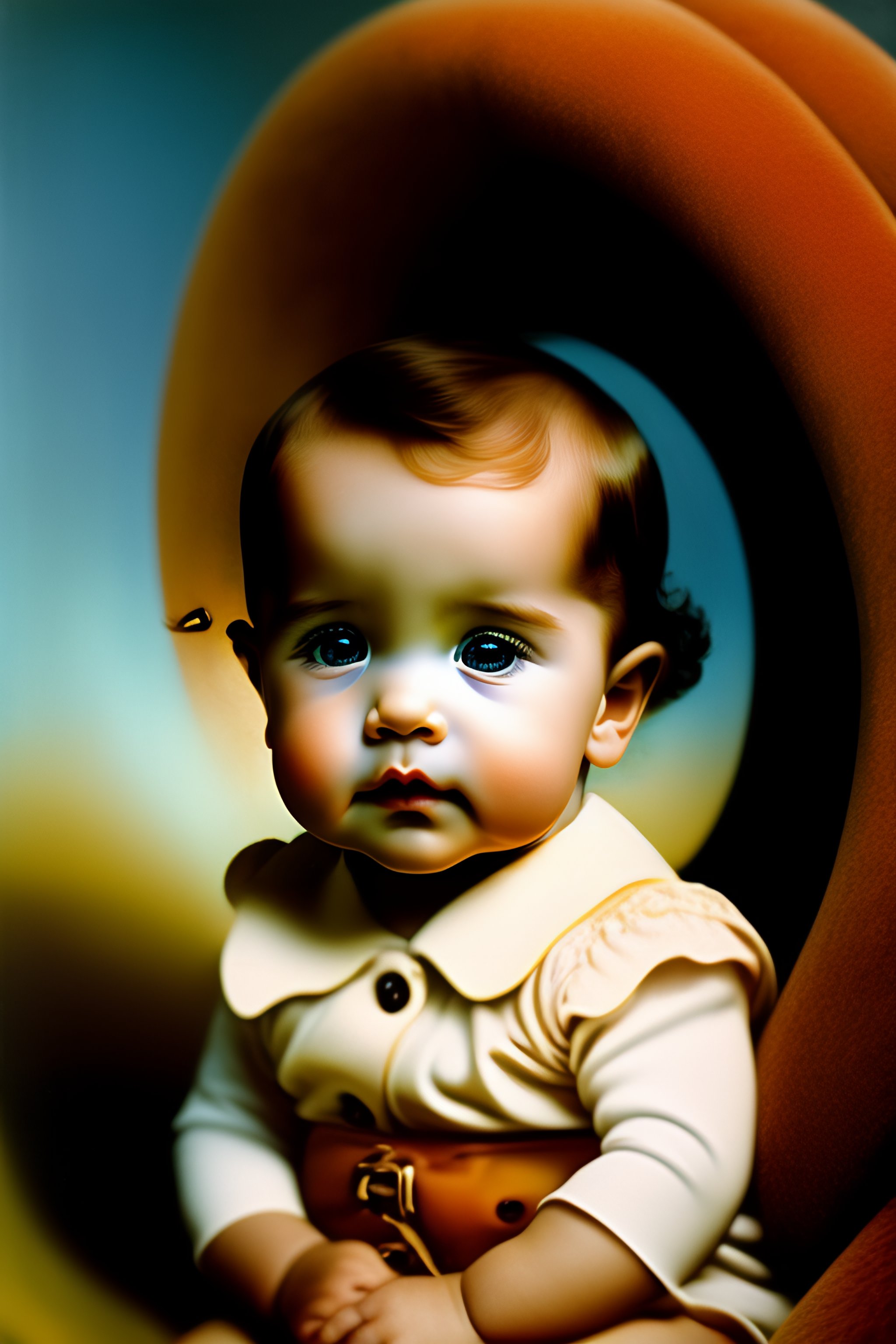 Lexica - Salvador dali adorable baby