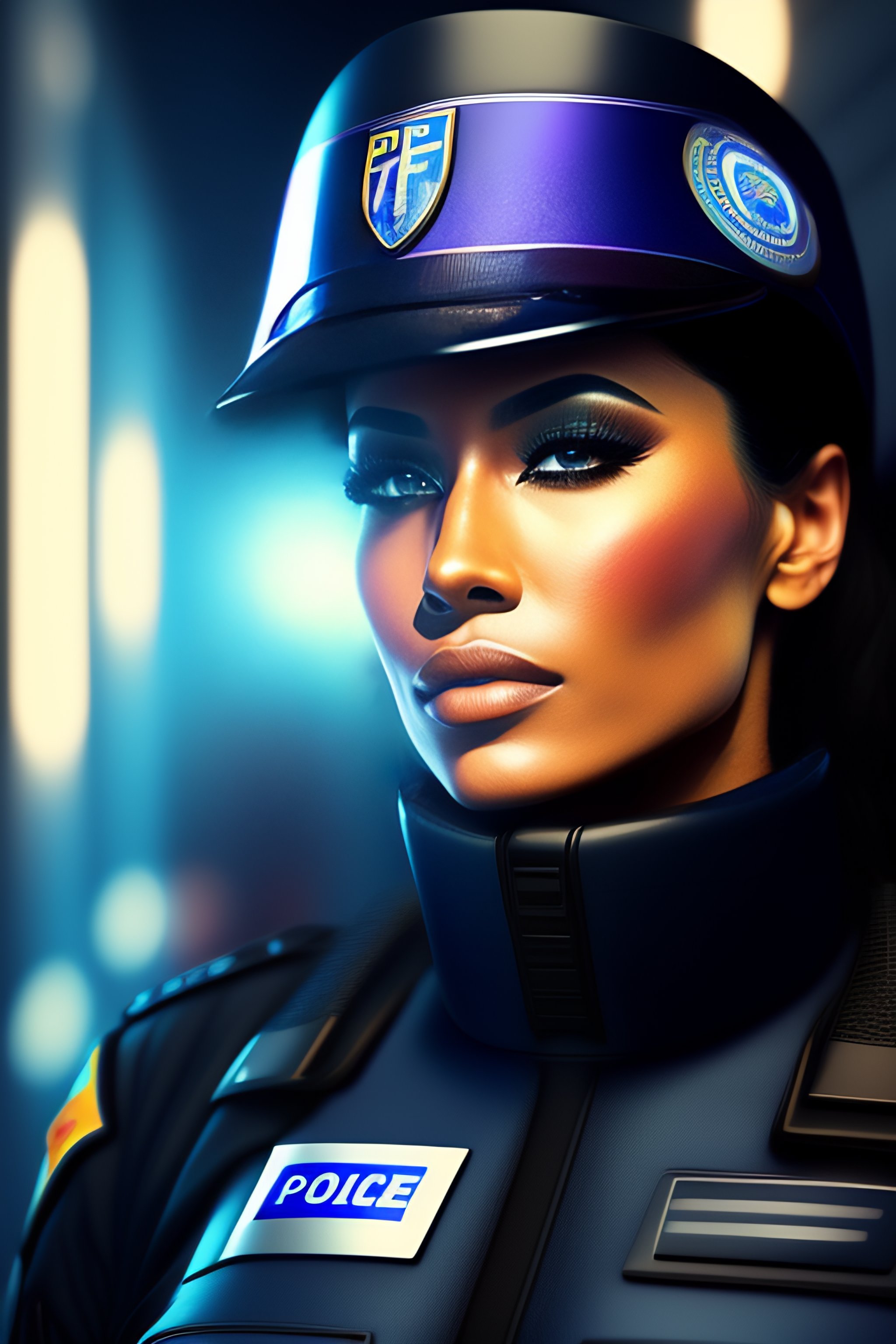 Lexica - Futuristic Police