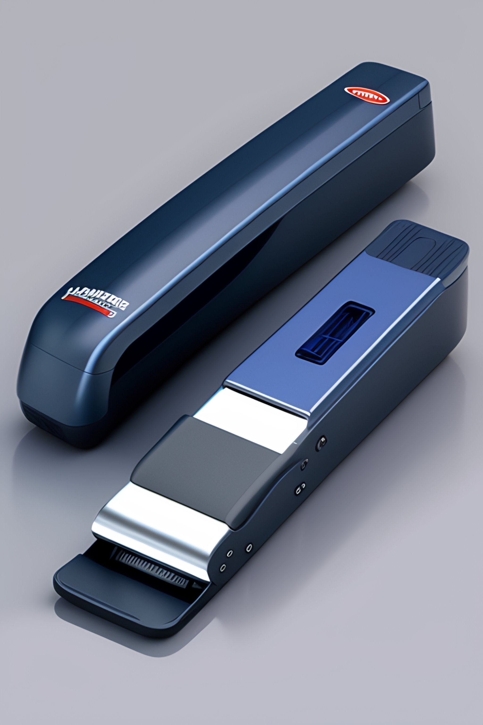 Lexica - Stapler, dark gray color, metallic finish, modern design ...