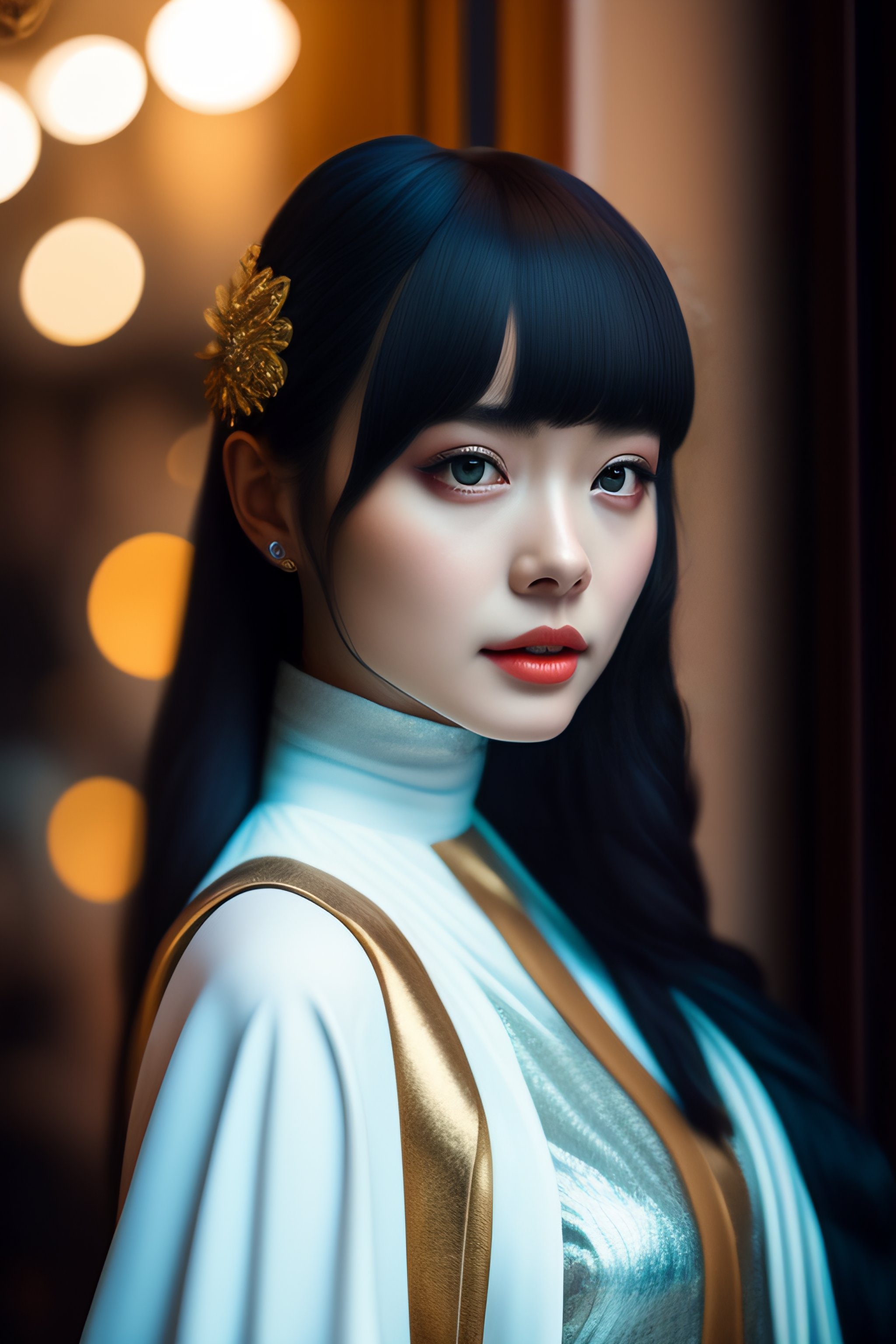 Lexica - Photoreal, cosplay, Cosplayer, Kanna Hashimoto, cute girl ...