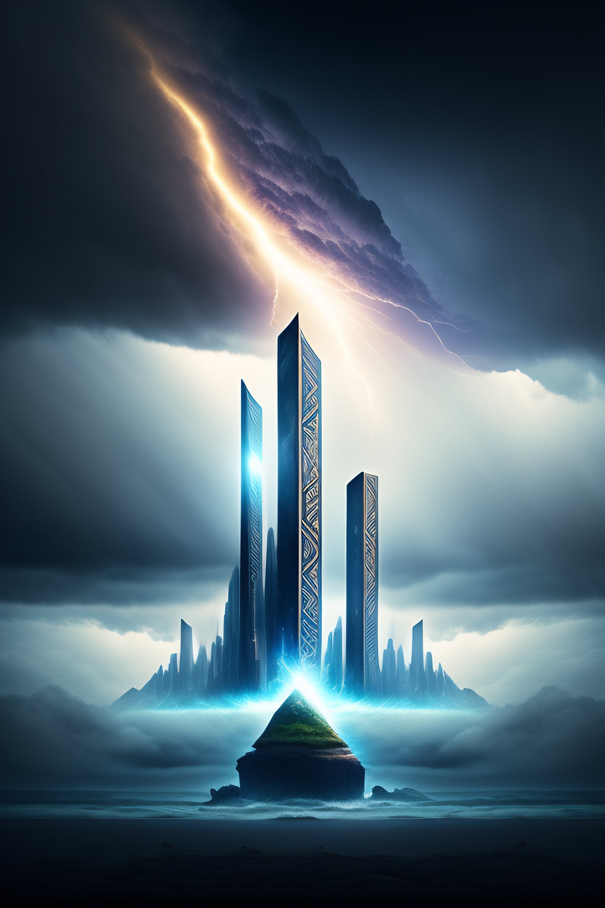 Lexica - Runes in the sky by lightning