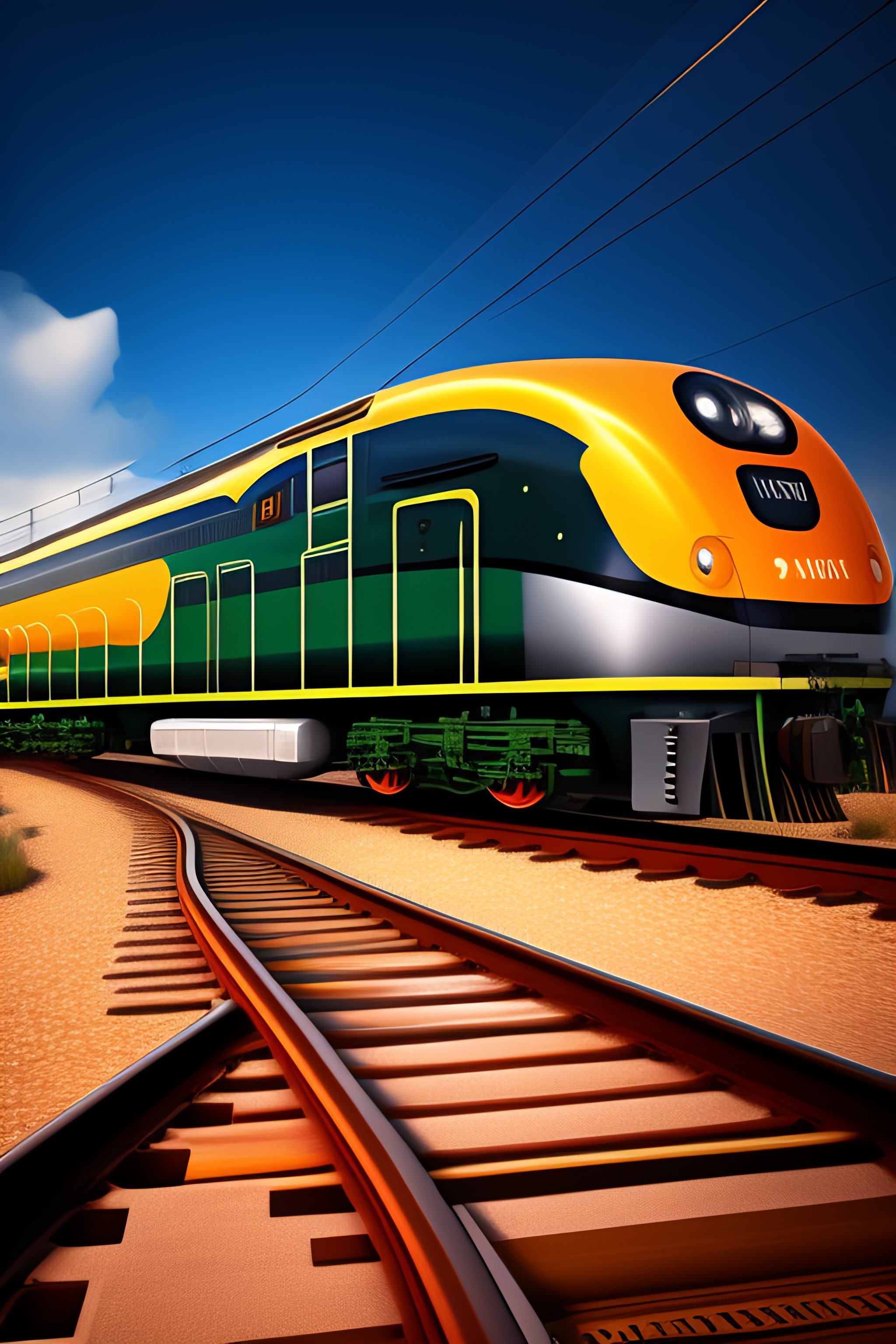 Lexica - Train cartoon