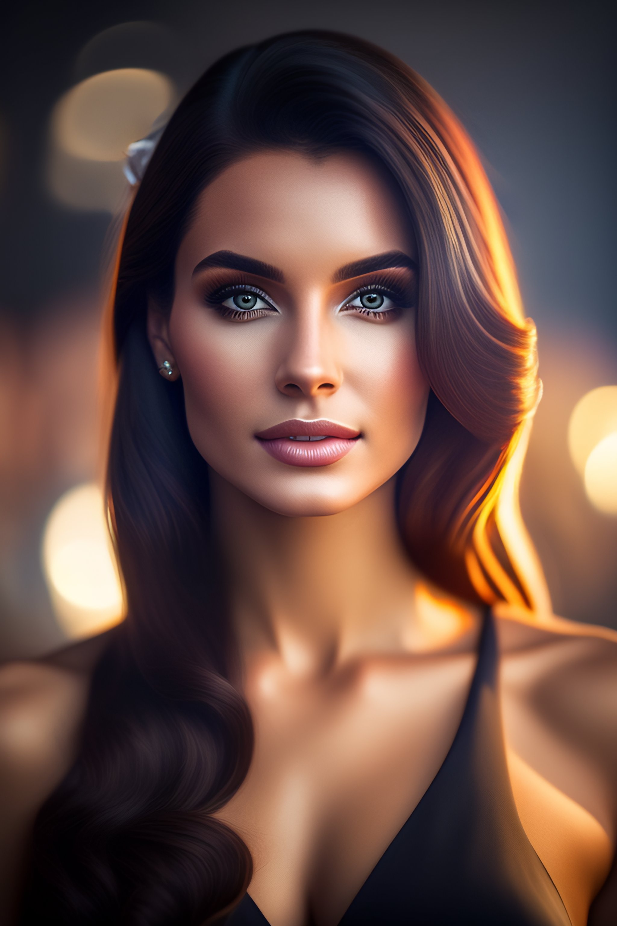 Lexica - Photo of a gorgeous young woman, sharp focus, 8k high ...