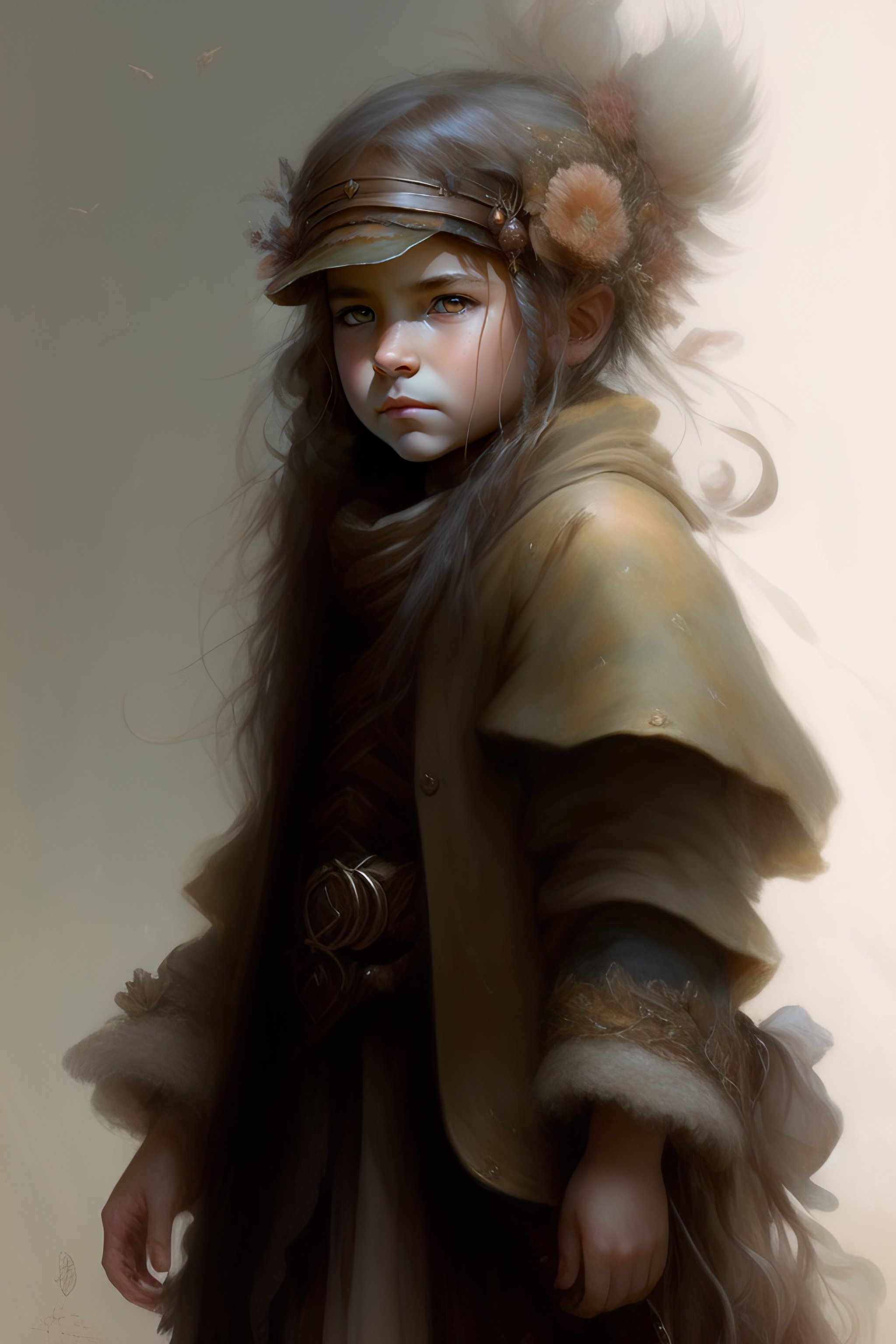 Lexica - Fantasy character . muted colors. by Jean-Baptiste Monge