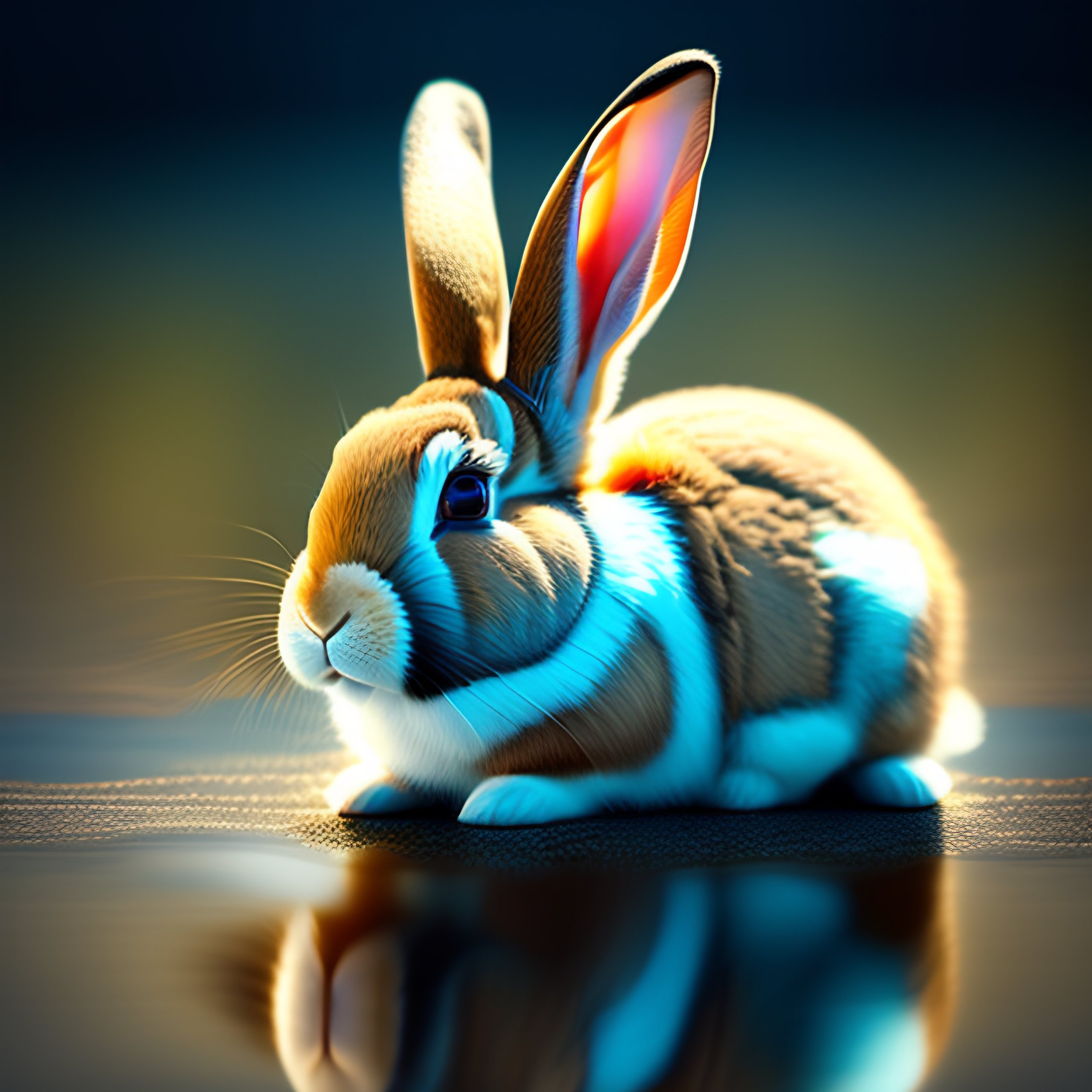 Lexica - Rabbit shaped water drop