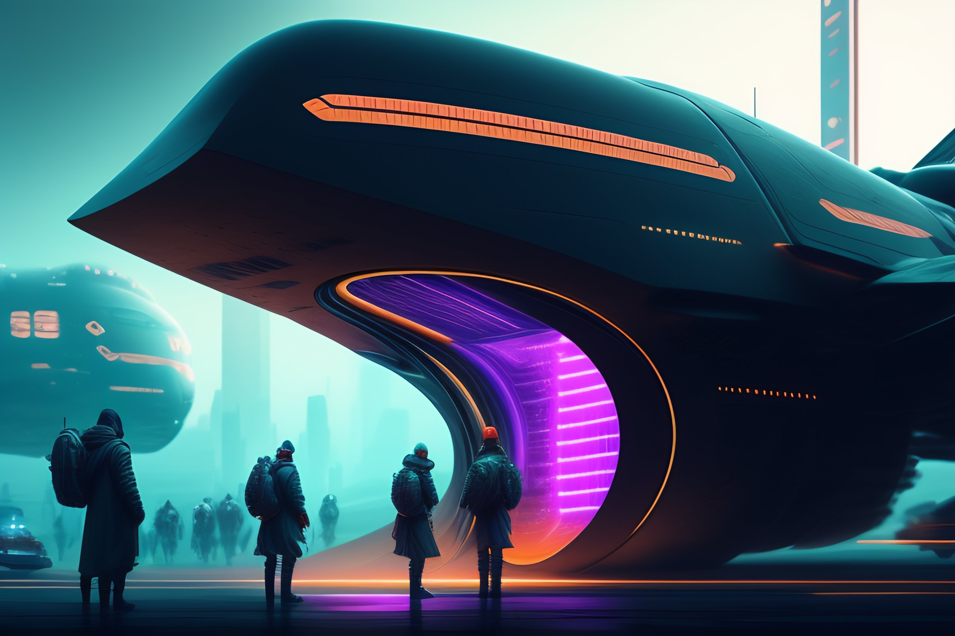 Lexica - Cyberpunk future technology